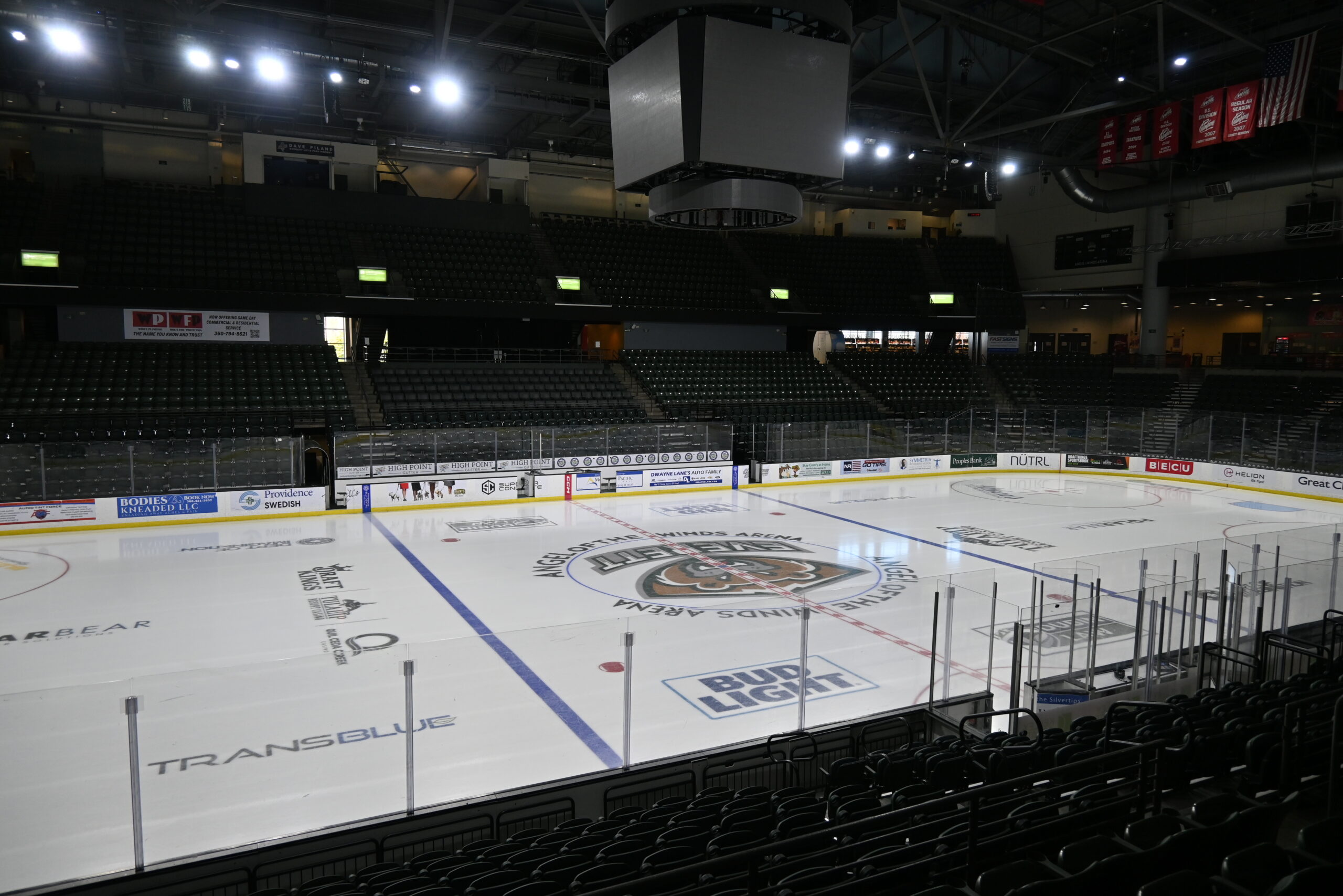 Arena Seating Chart - Everett Silvertips