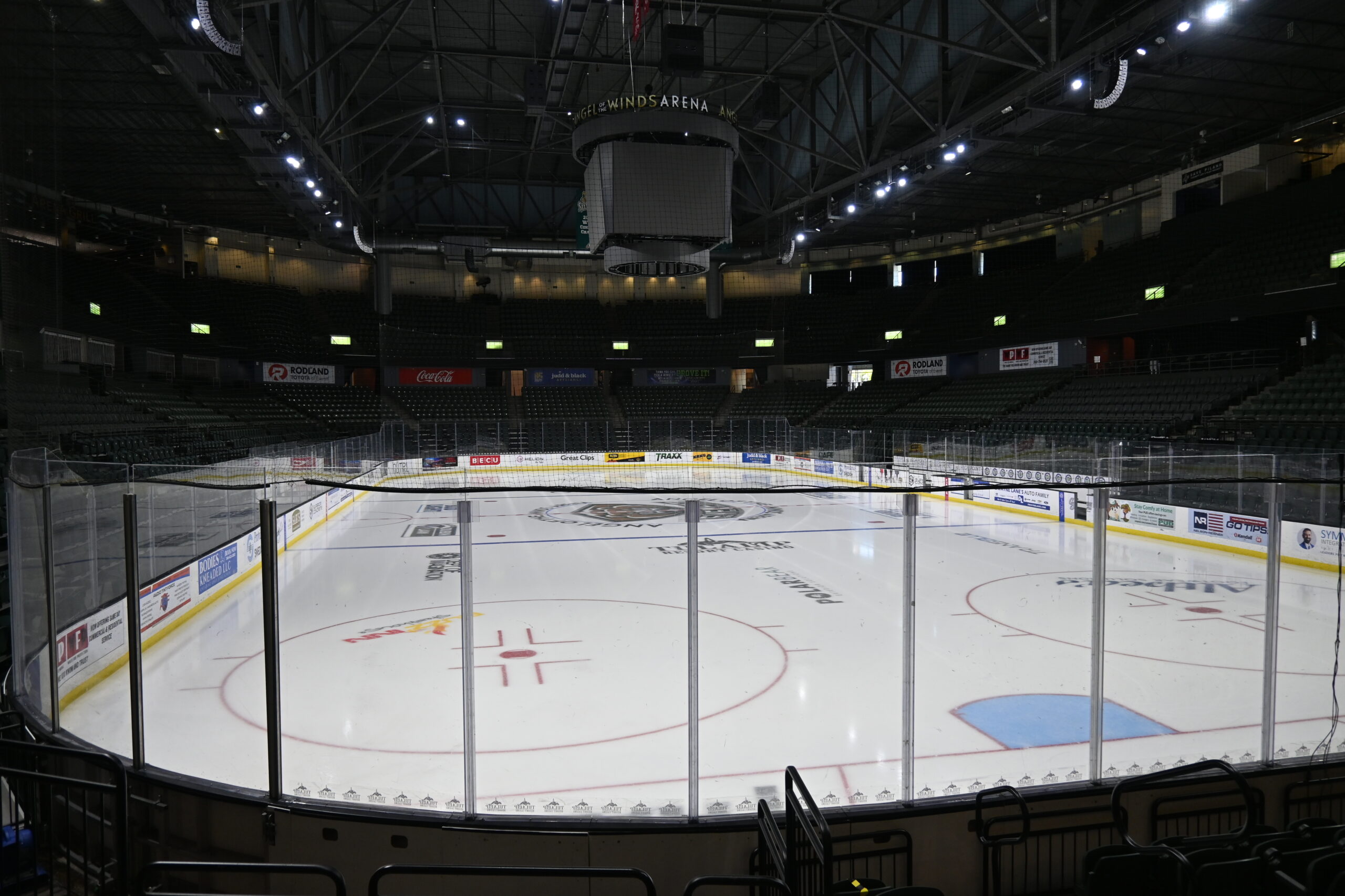 Arena Seating Chart - Everett Silvertips