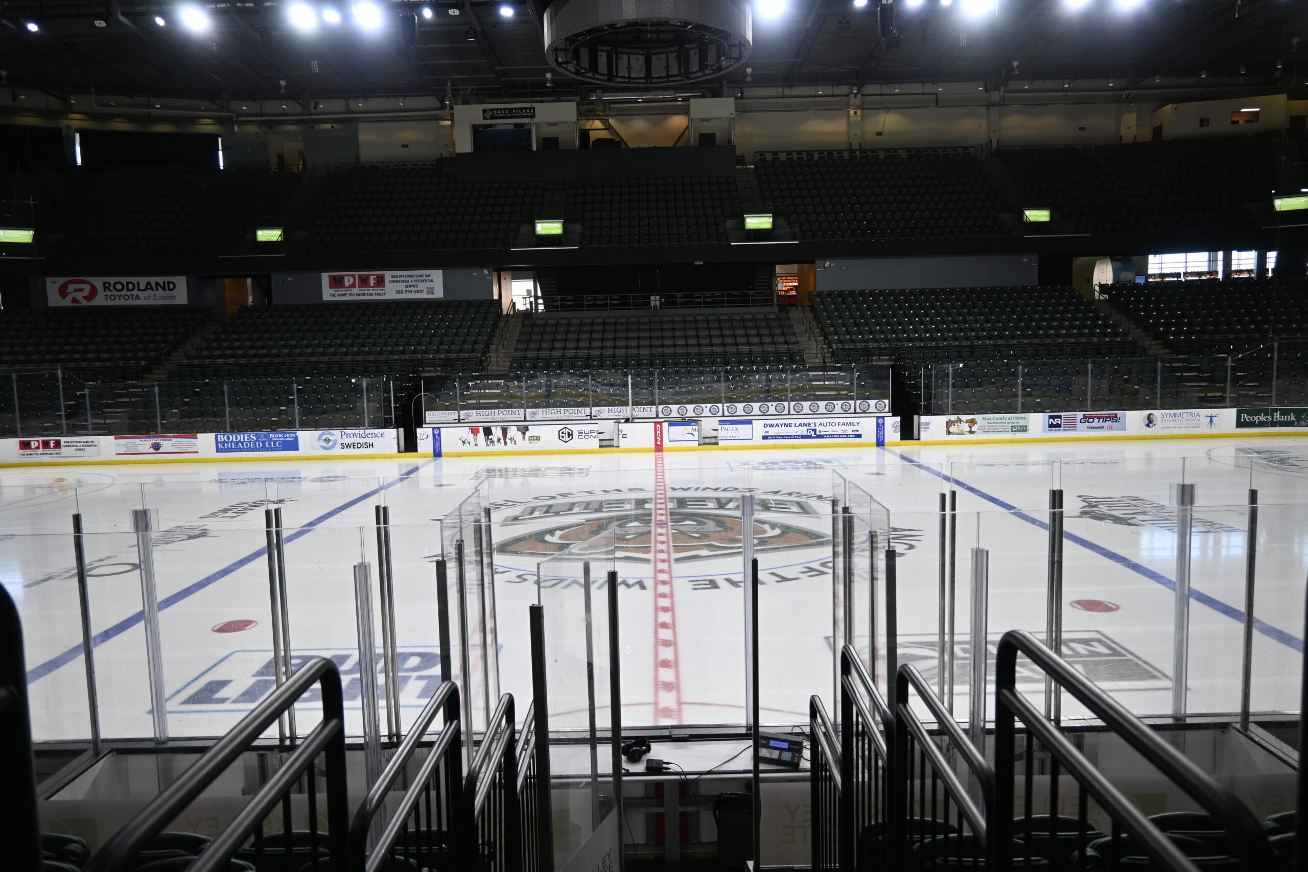 Arena Seating Chart - Everett Silvertips