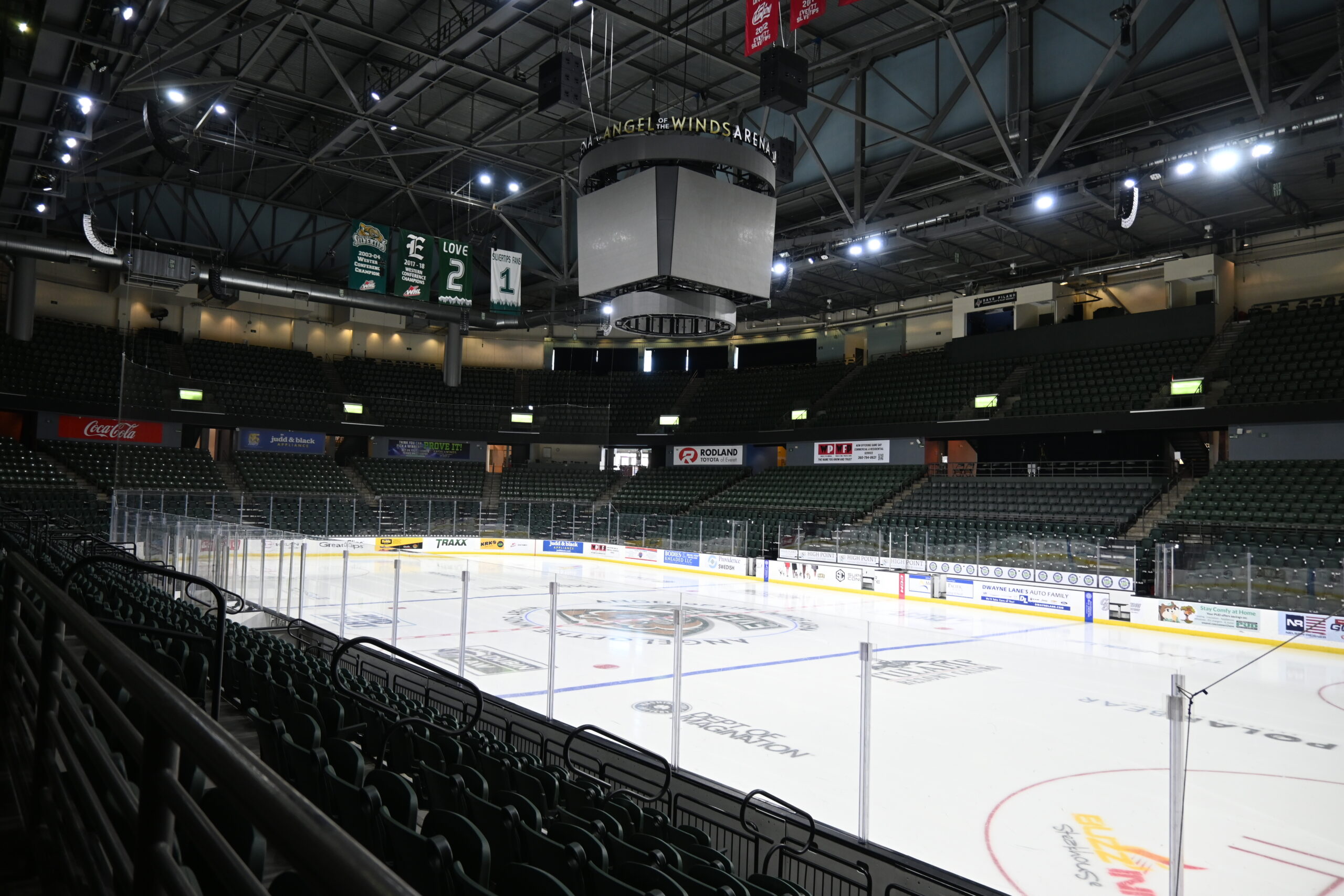 Arena Seating Chart - Everett Silvertips