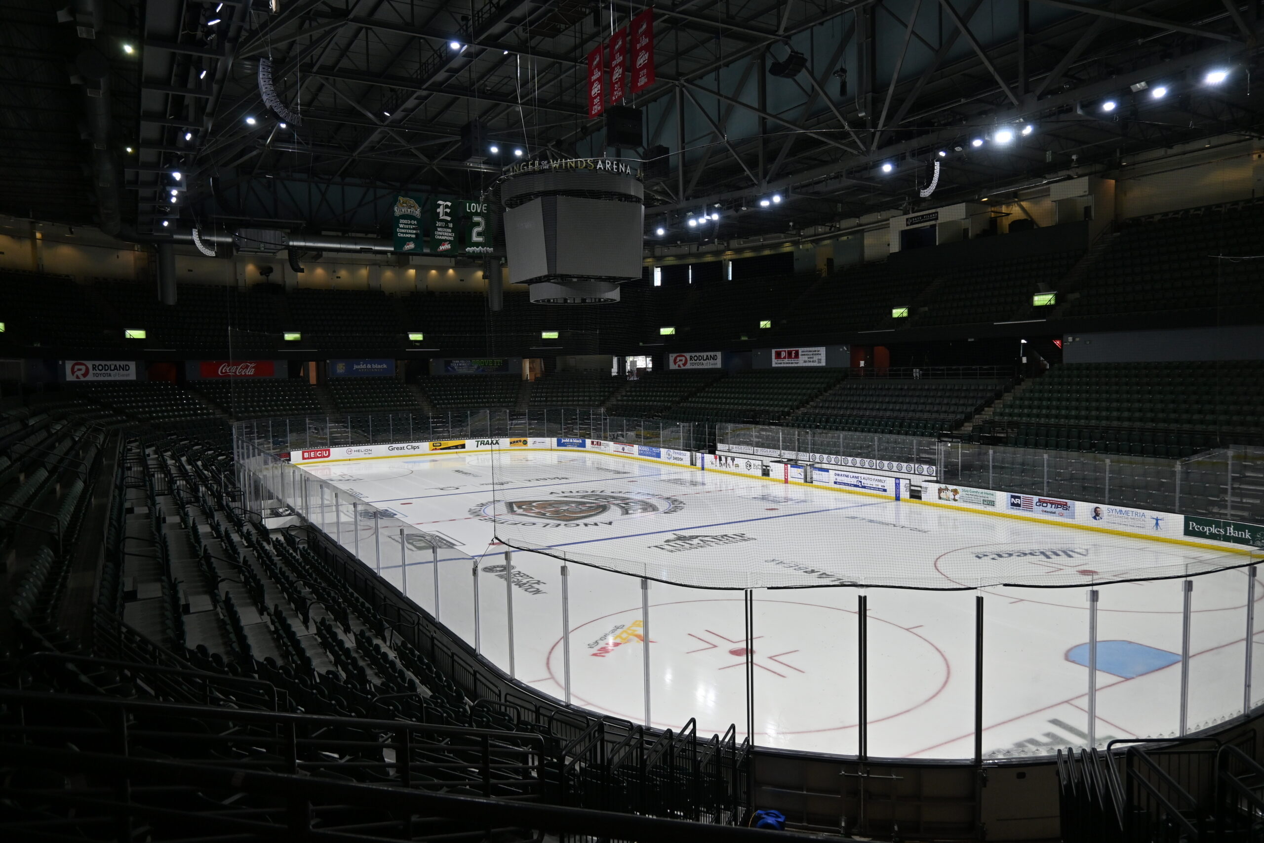 Arena Seating Chart - Everett Silvertips