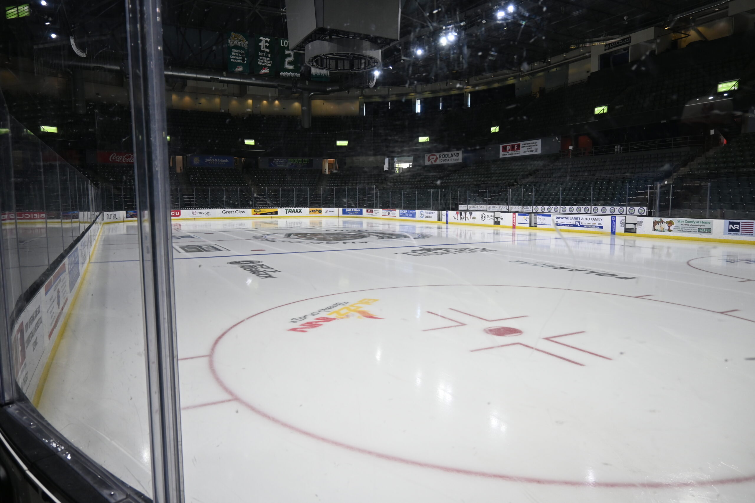 Arena Seating Chart - Everett Silvertips