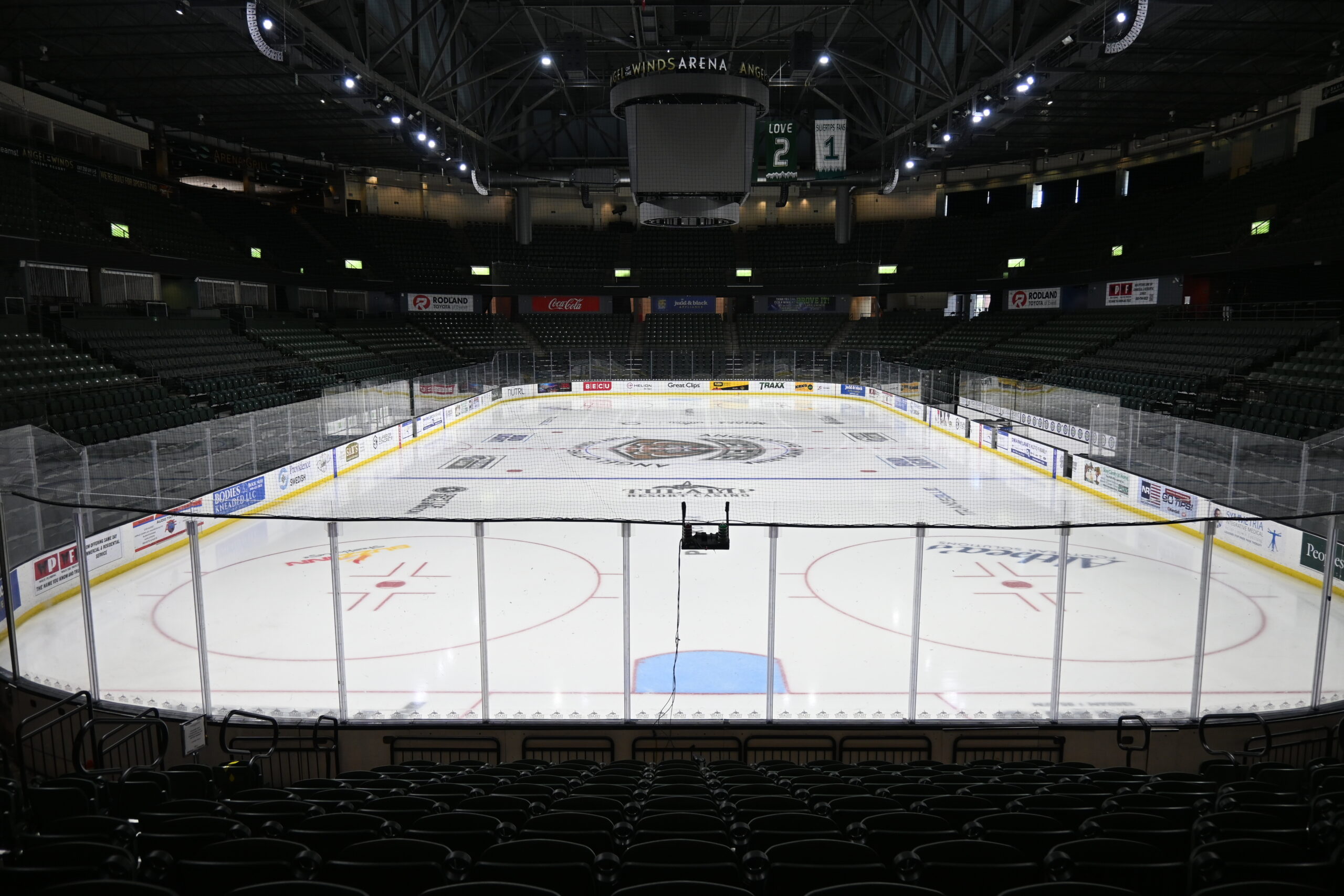 Arena Seating Chart - Everett Silvertips