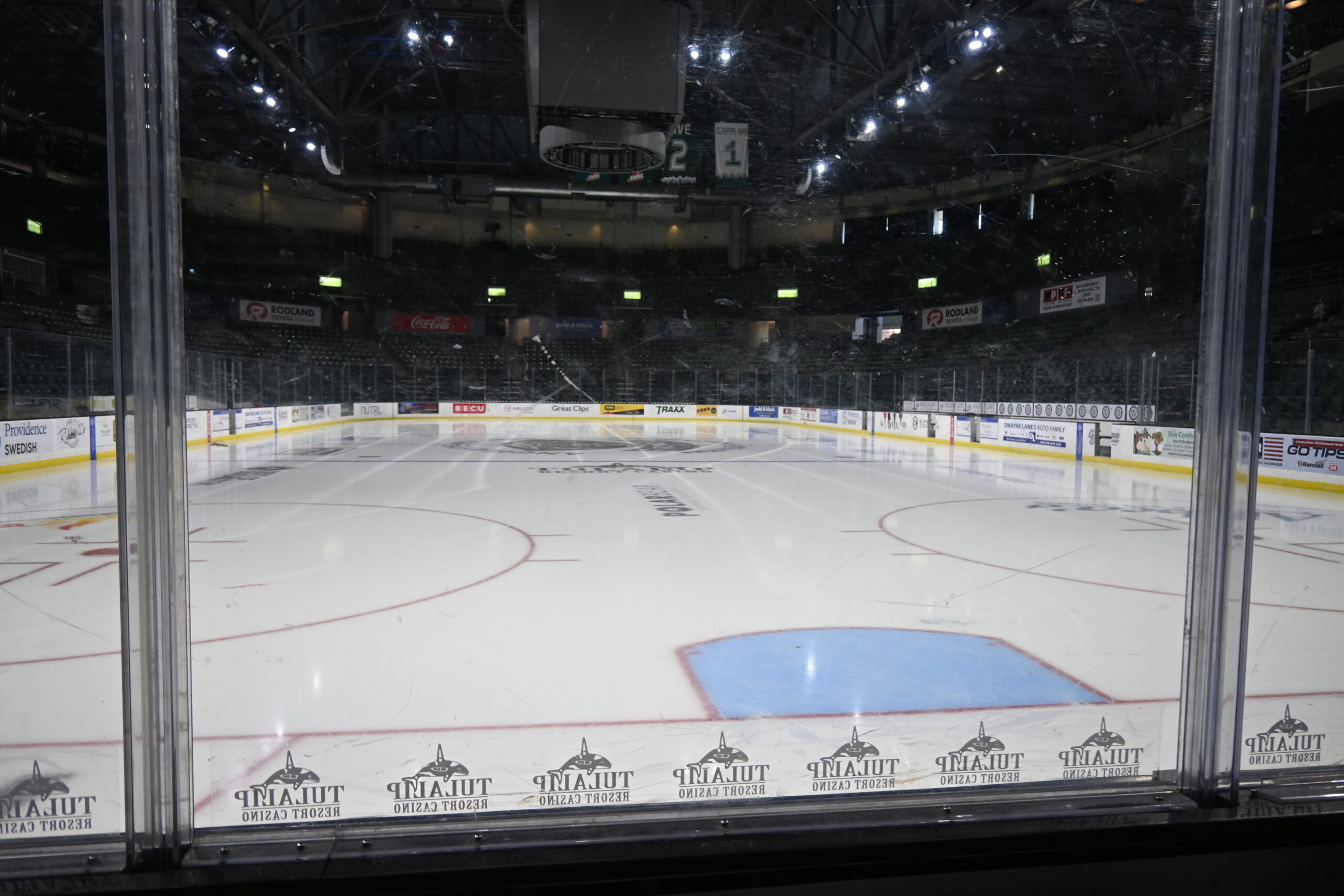 Arena Seating Chart - Everett Silvertips