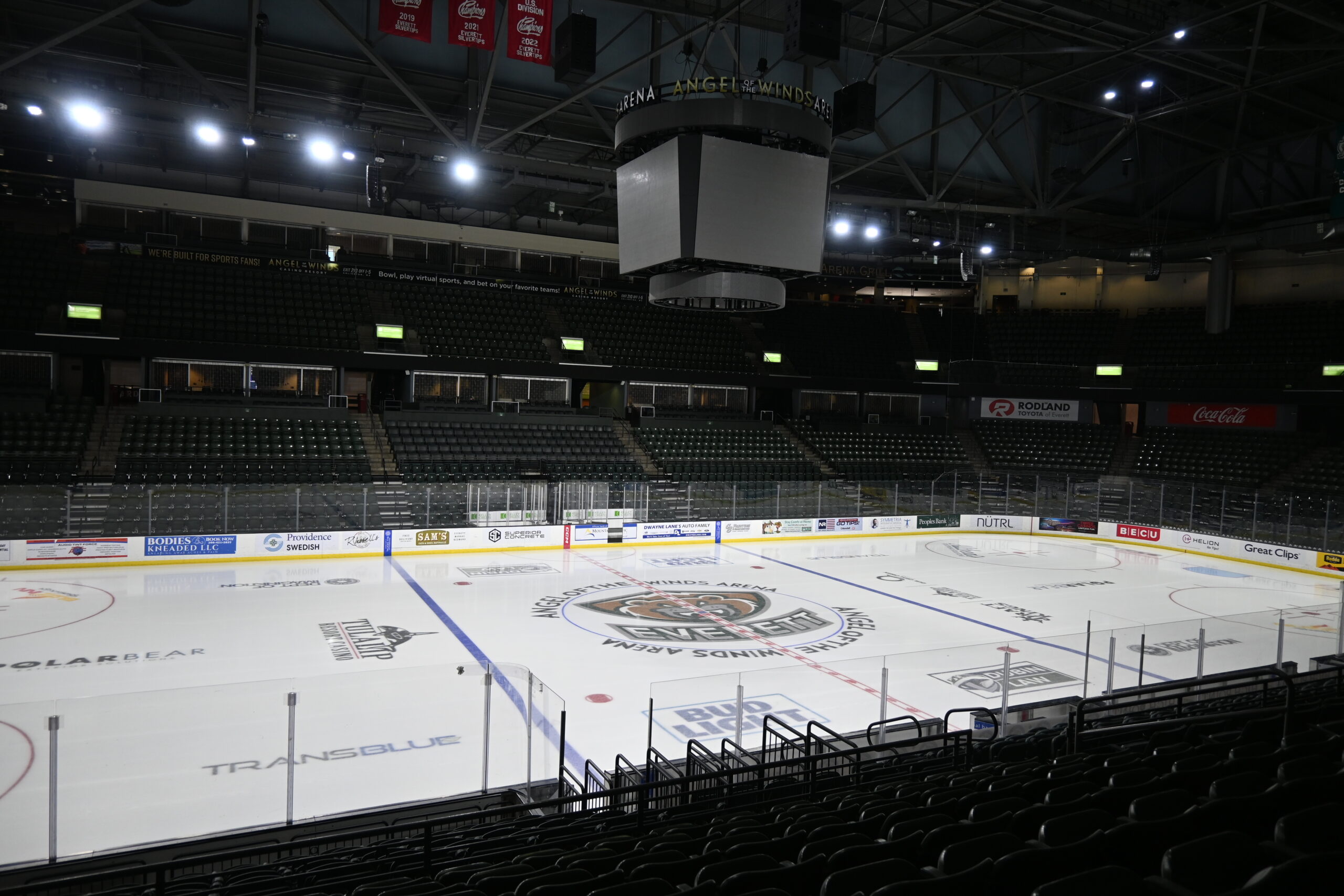 Arena Seating Chart - Everett Silvertips