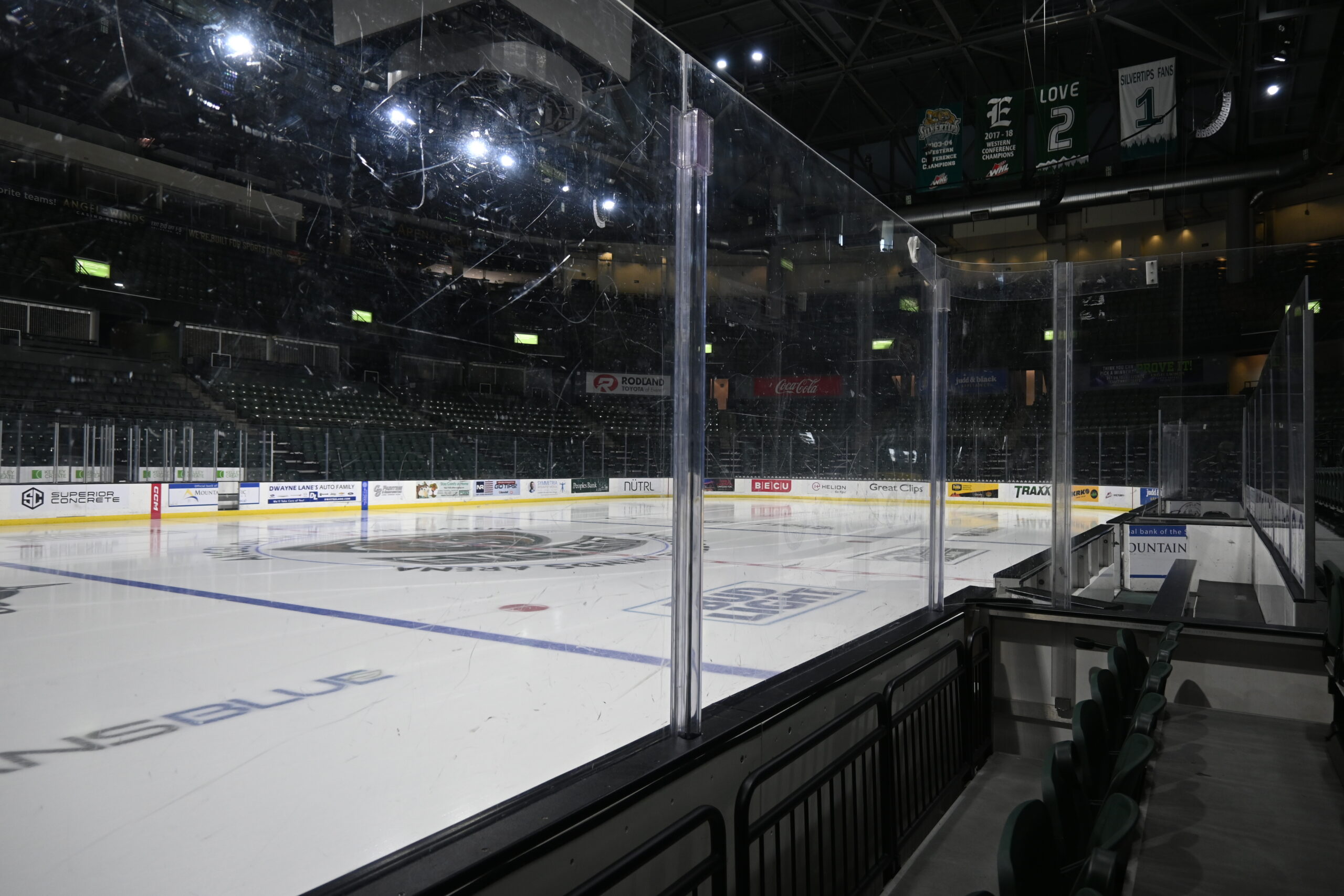 Arena Seating Chart - Everett Silvertips