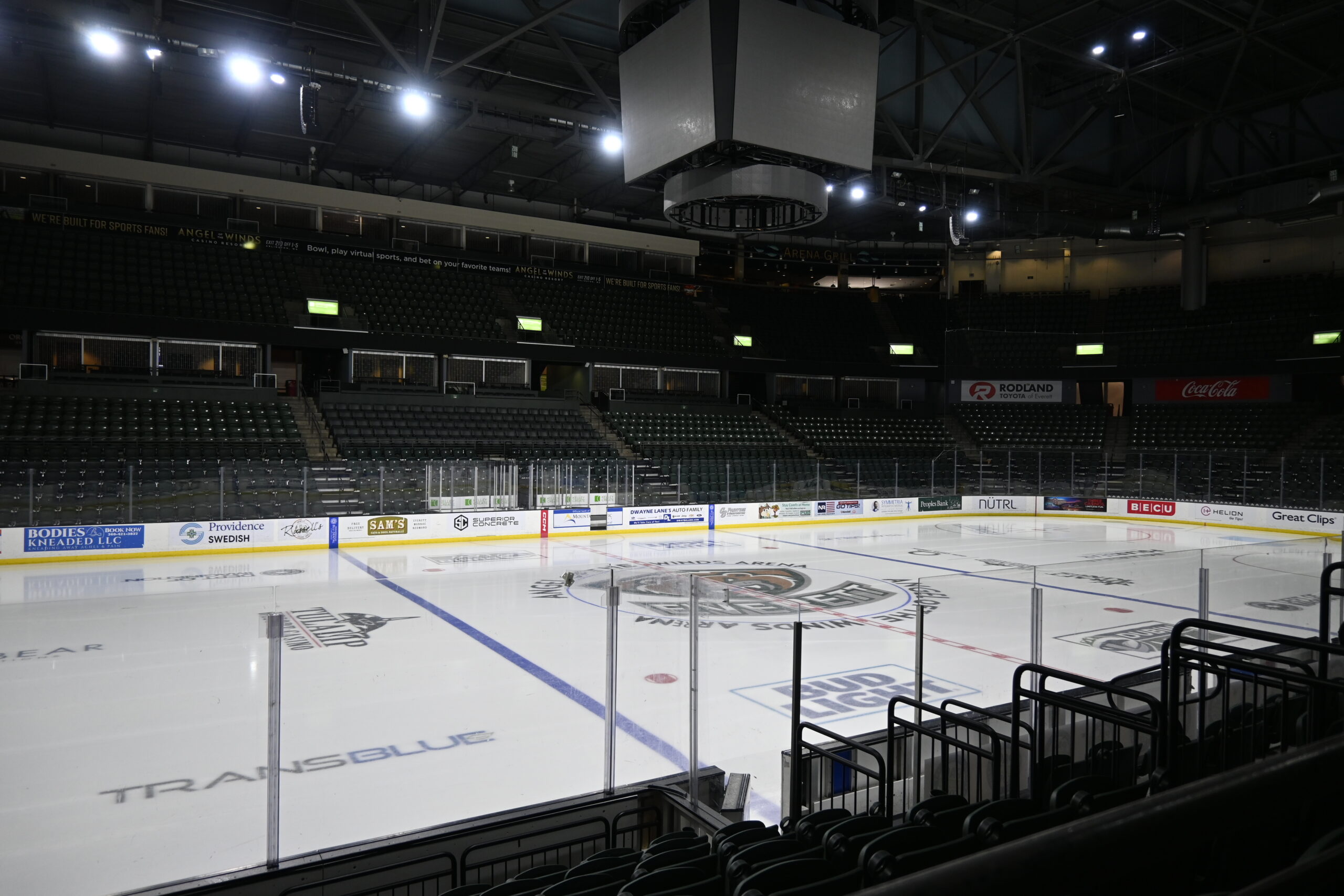 Arena Seating Chart - Everett Silvertips