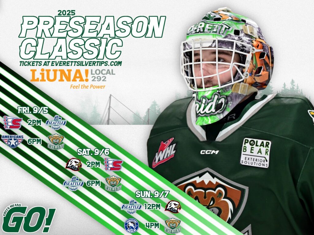 Silvertips set full 2025-26 schedule - Everett Silvertips