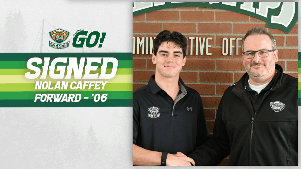 Silvertips sign forward Nolan Caffey to WHL Scholarship and Development ...