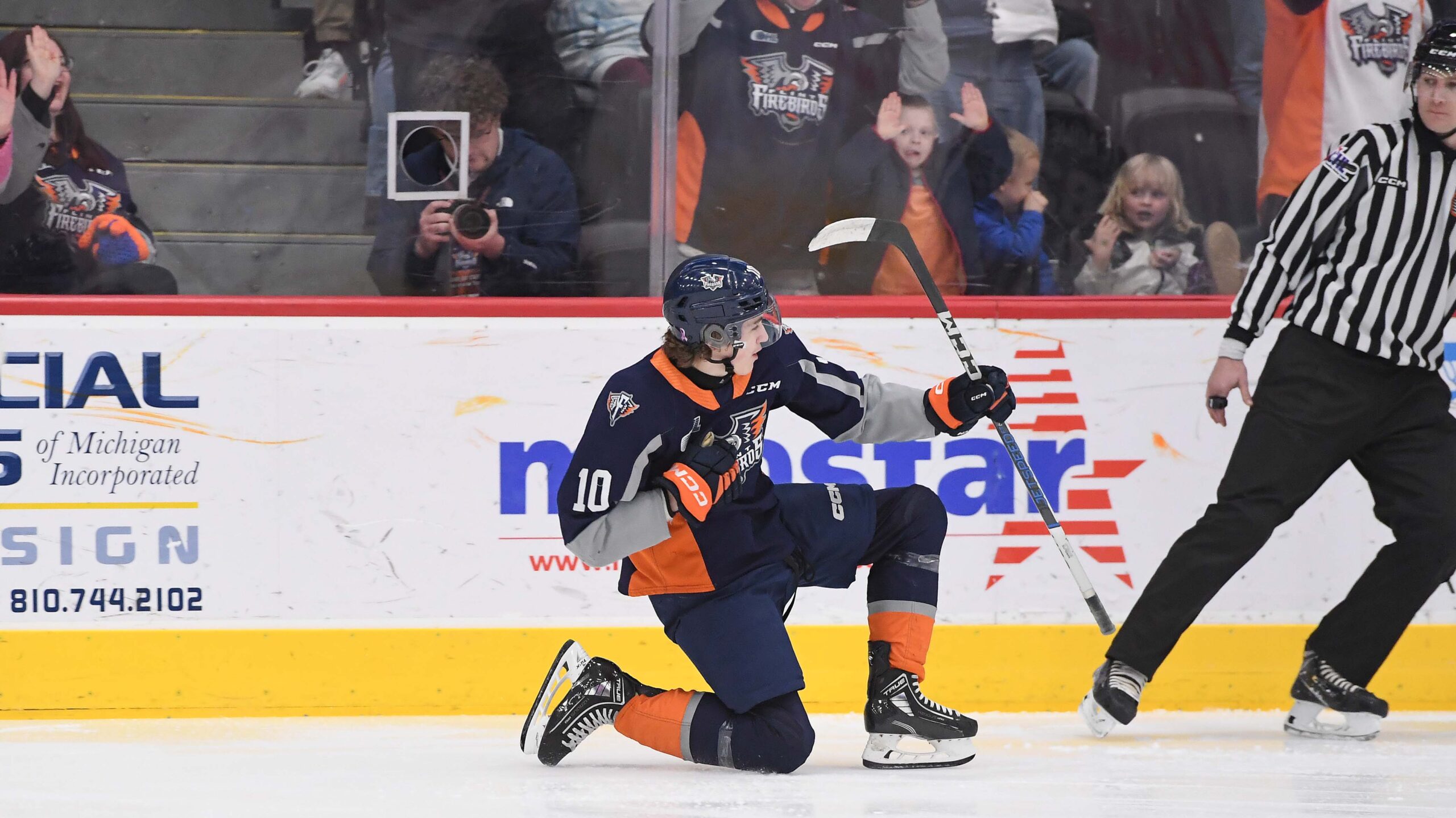 Birds Top Spitfires, 7-4, in Front of Standing Room Only Crowd - Flint ...