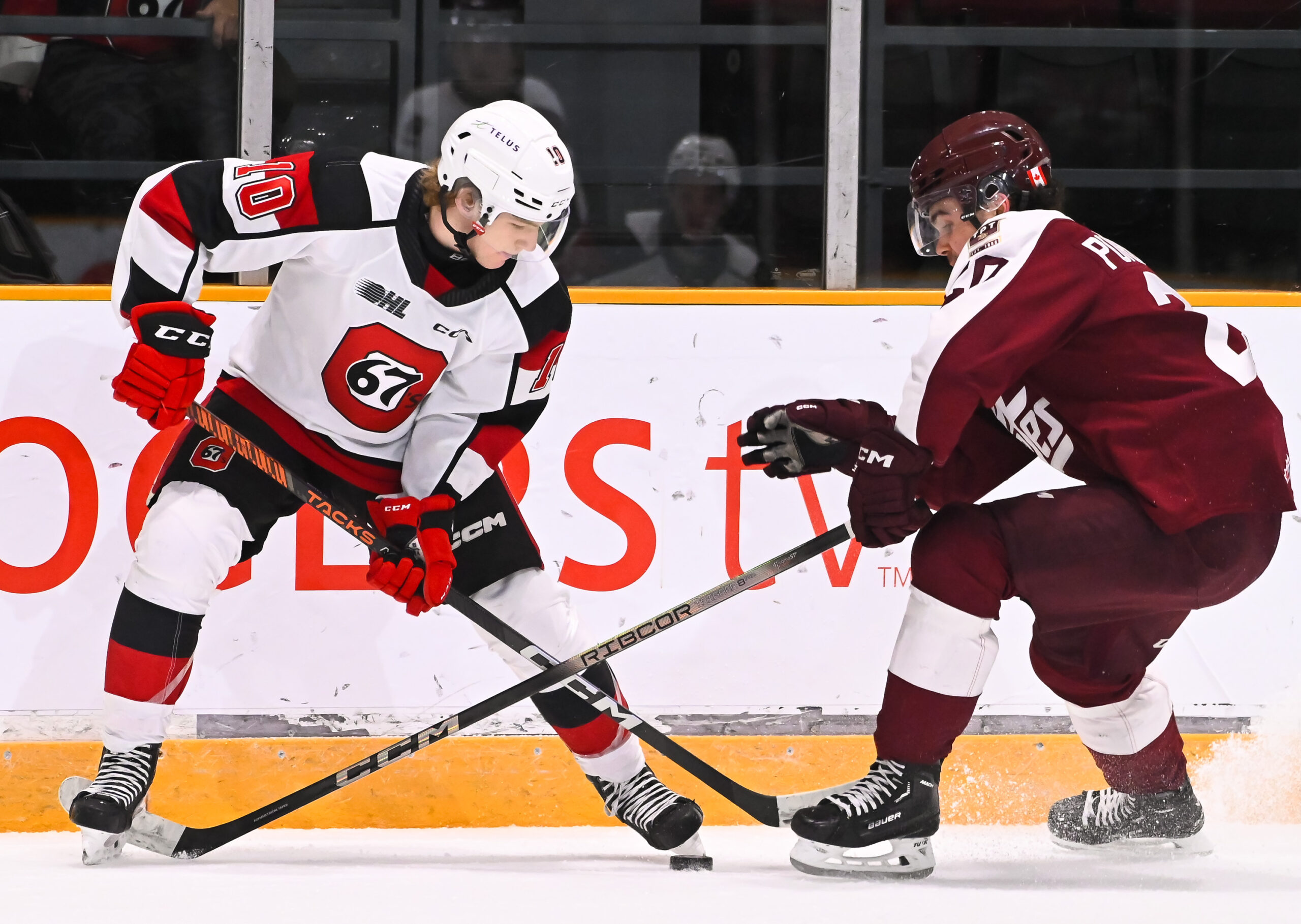 Lefebvre Has Two Assists as Petes Beat Conference Leading 67’s in ...