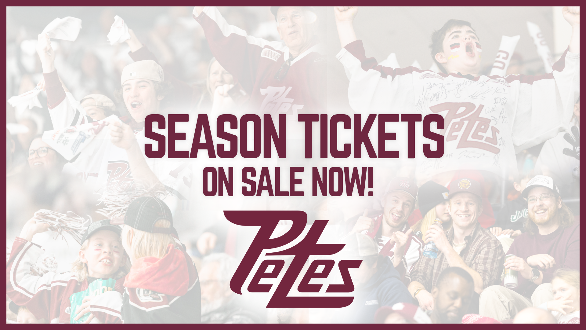 Season Tickets - Peterborough Petes