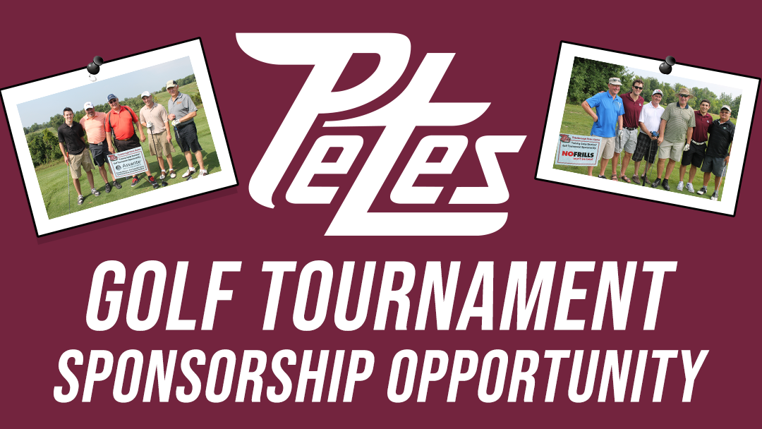 SPONSORSHIP OPPORTUNITY: Petes Golf Tournament Sponsor - Peterborough Petes