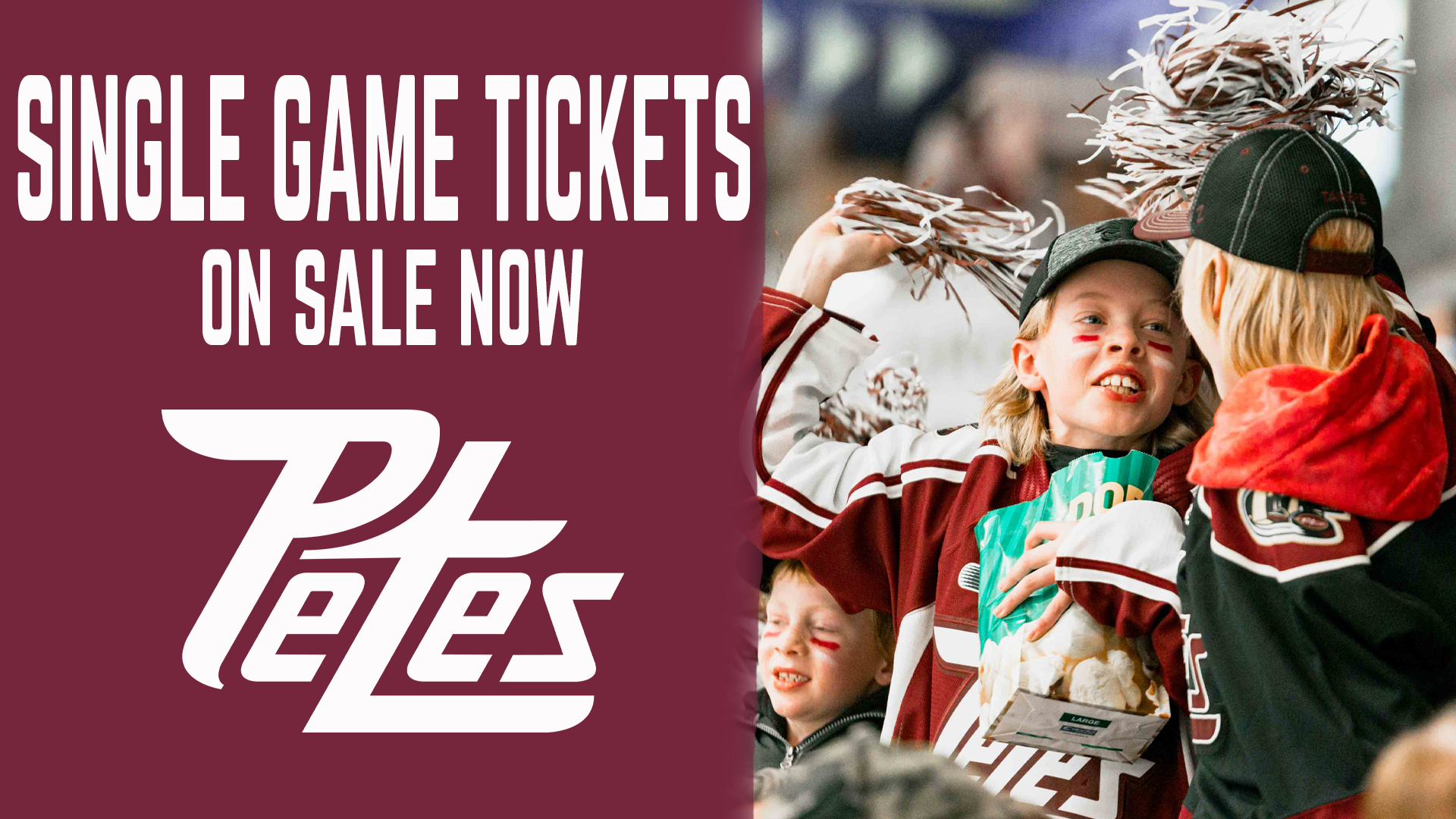 Petes 2024-25 Single Game Tickets On Sale Now - Peterborough Petes