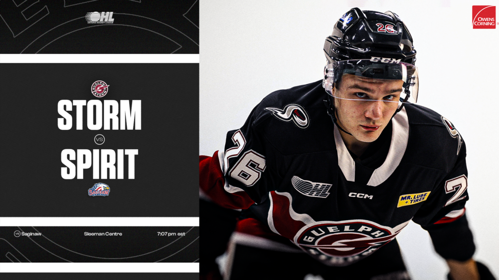 Game Day – December 13 – GUE vs. SAG - Guelph Storm