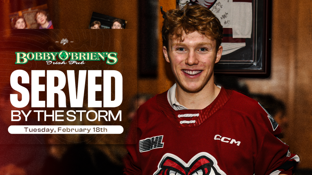 Served by the Storm 2025 - Guelph Storm