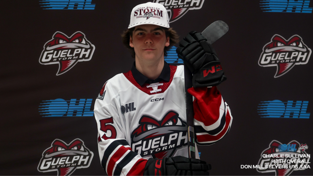 Get to know Storm’s 47th overall selection Charlie Sullivan - Guelph Storm