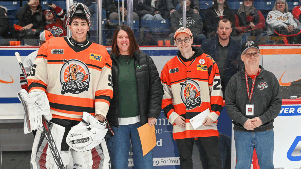 Colin Ellsworth is the Paul Fendley Memorial Student Achievement Award ...