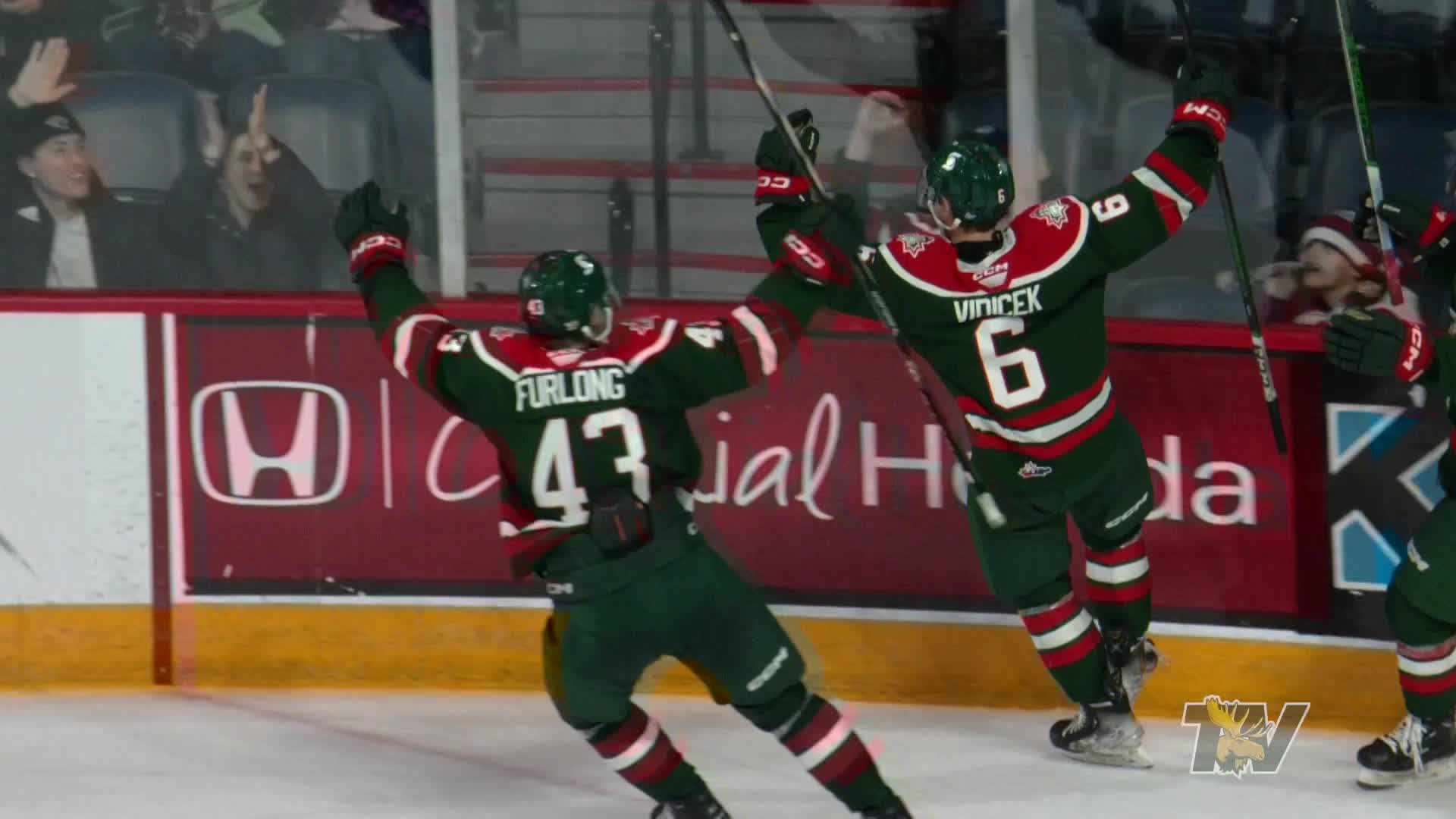 90's Night Scotiabank Moose Minute - Halifax Mooseheads