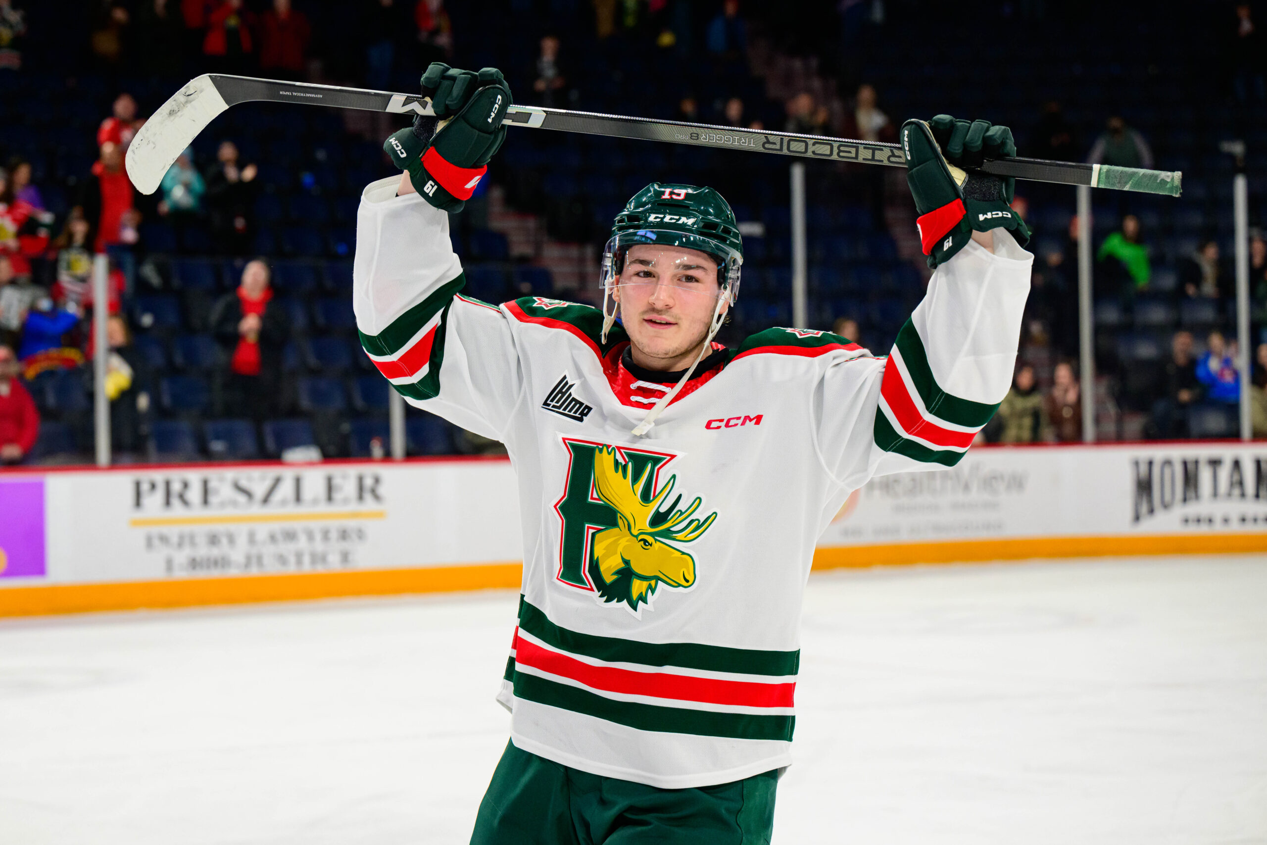 Comfortable win as Moose clinch a playoff berth - Halifax Mooseheads