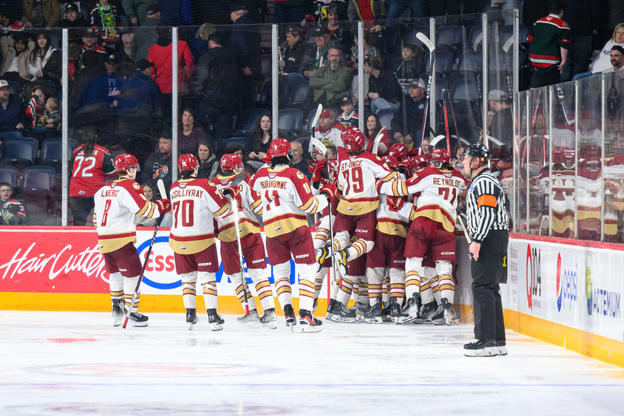 Titan take early series lead with OT win in Game #1 - Halifax Mooseheads
