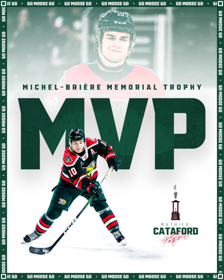 Mathieu Cataford wins QMJHL MVP! - Halifax Mooseheads