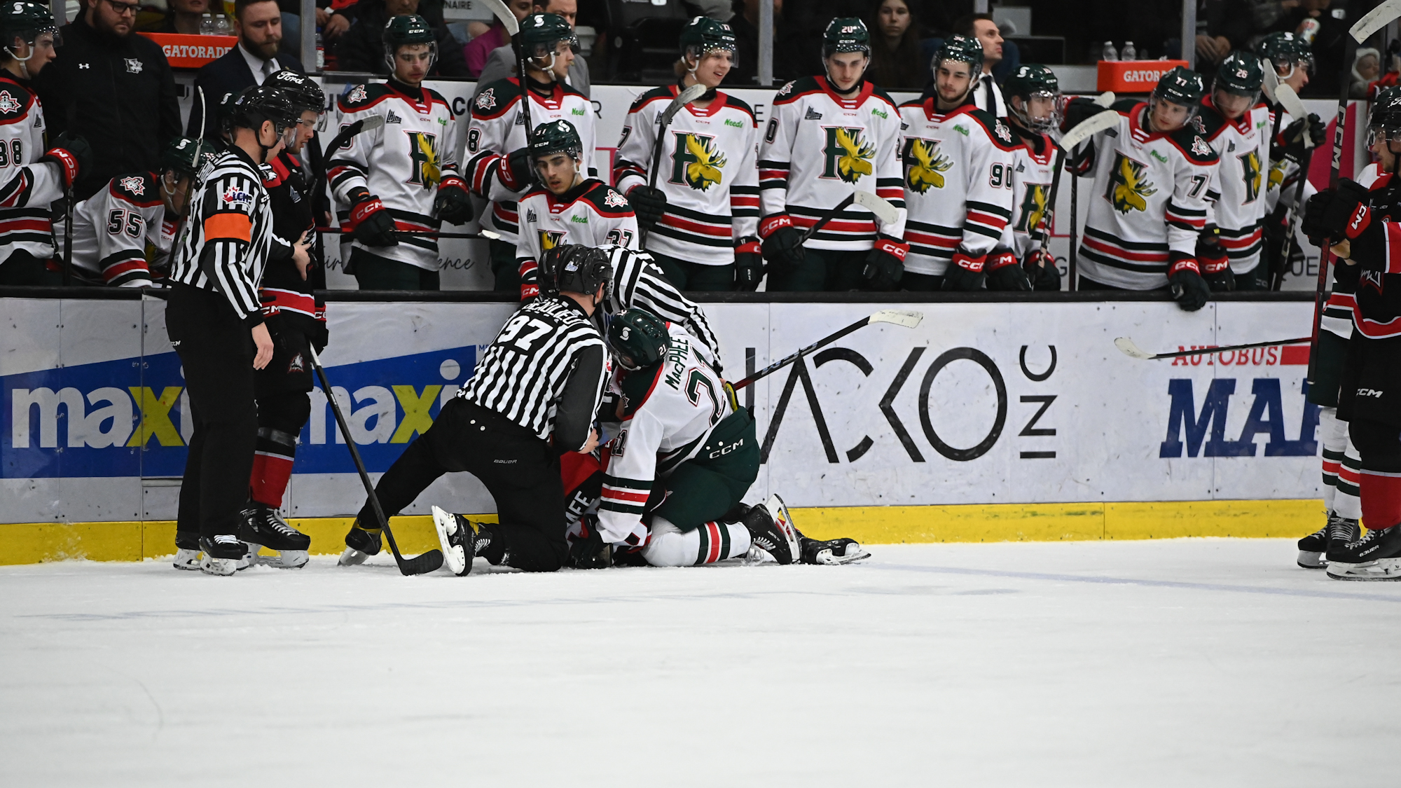 Dominant Huskies take 2-0 Series lead - Halifax Mooseheads