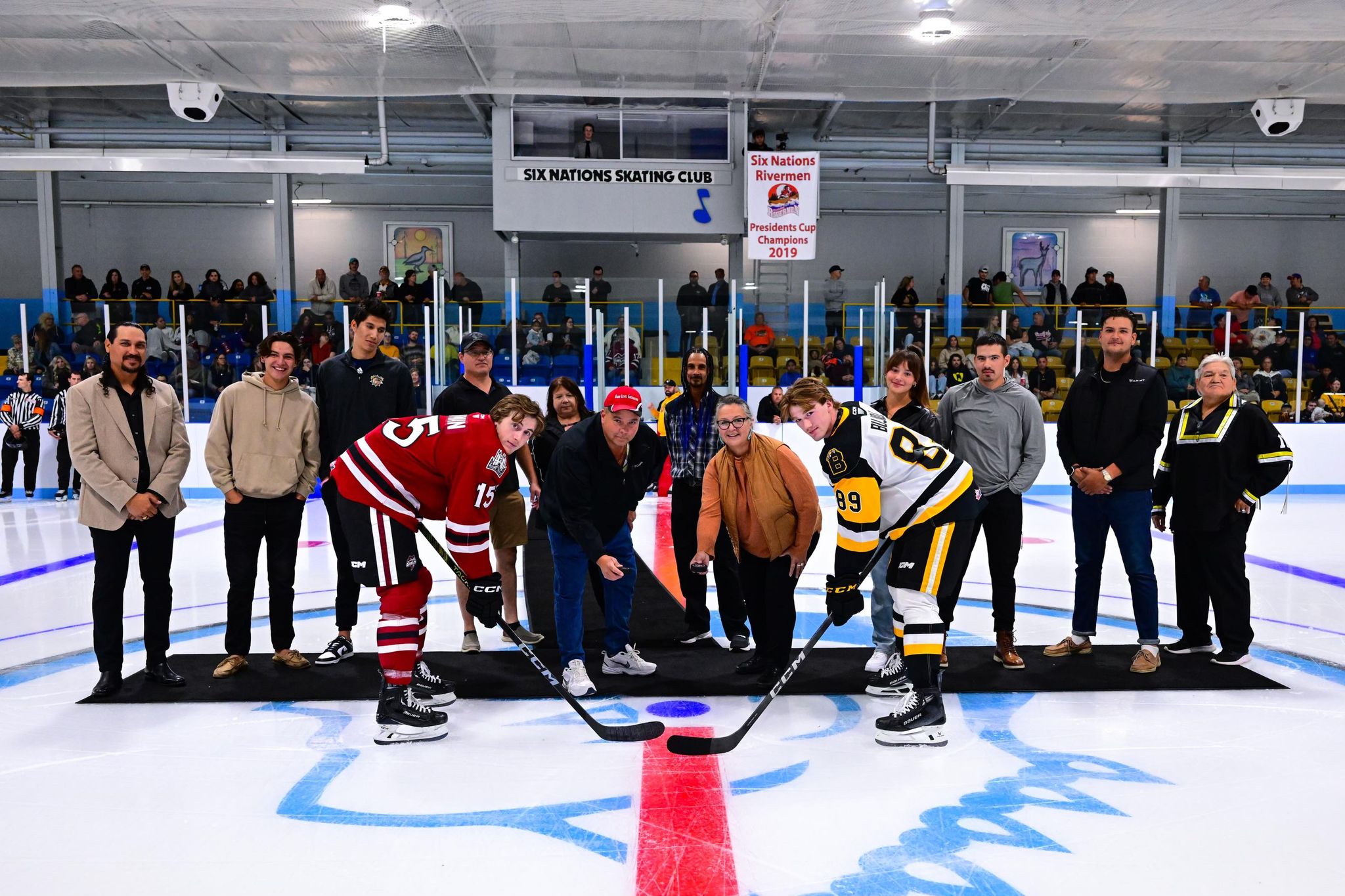 Brantford Bulldogs Make Historic Visit to Ohsweken Six Nations ...