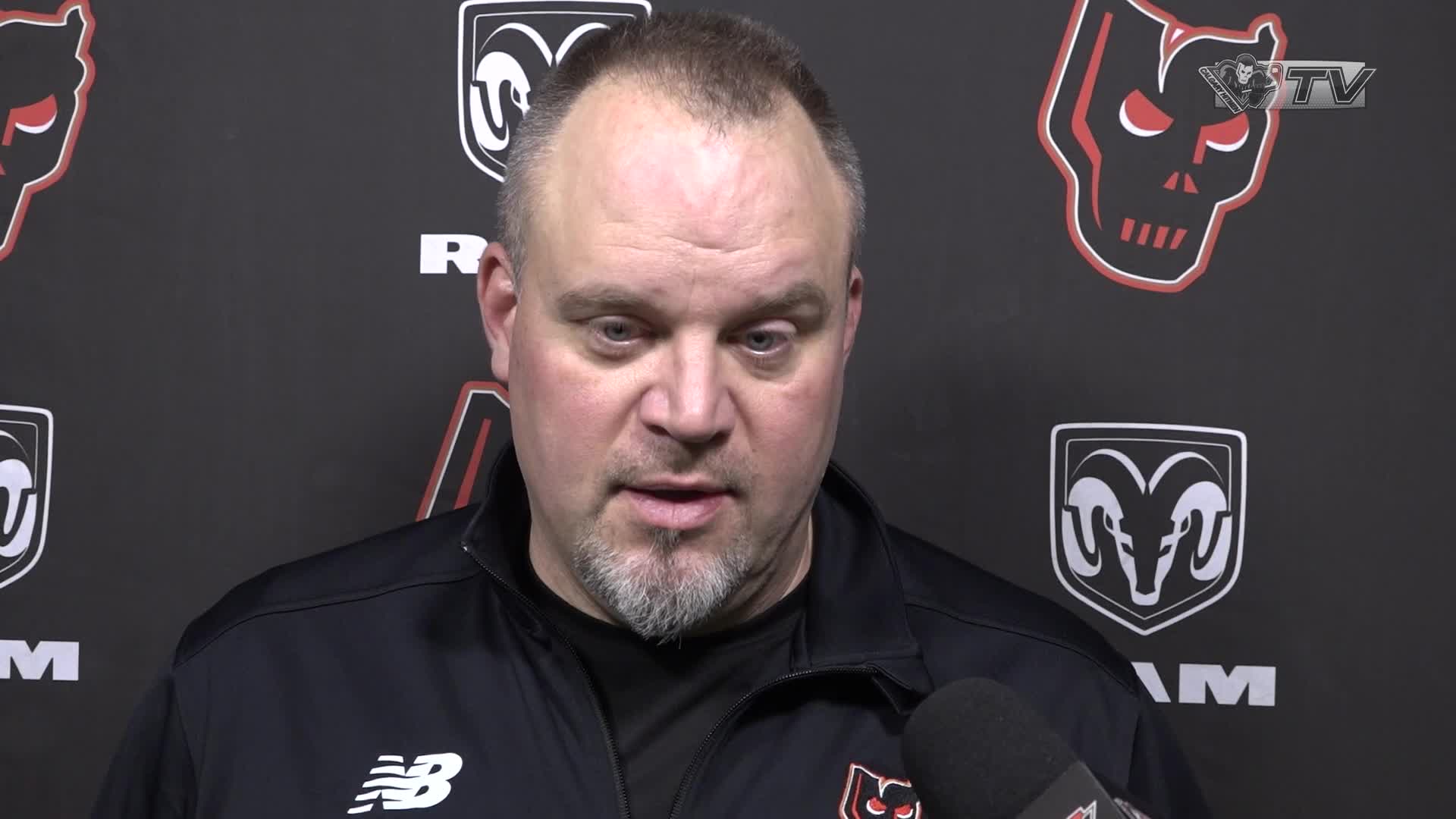 Postgame - Brandon Gorzynski - 12.13.23 - Calgary Hitmen