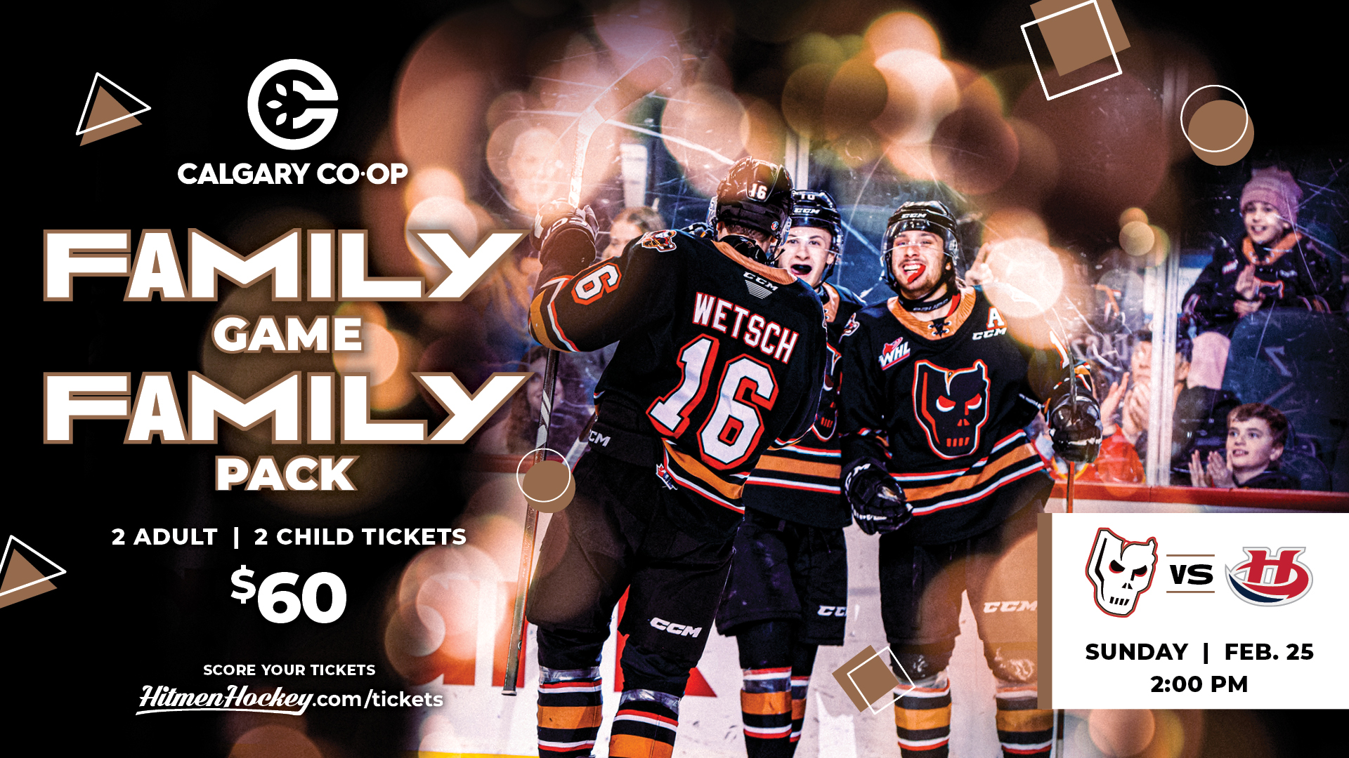 Co-op Family Game - Calgary Hitmen