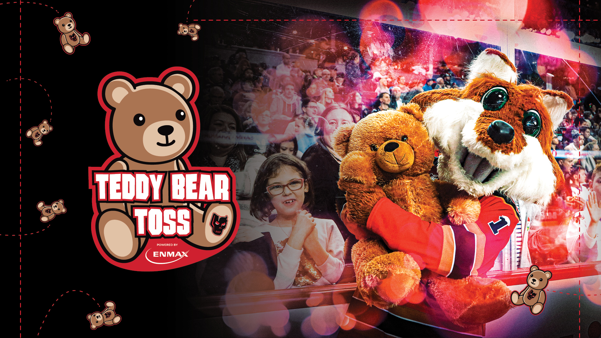 Calgary Hitmen Teddy Bear Toss Powered by ENMAX - Calgary Hitmen