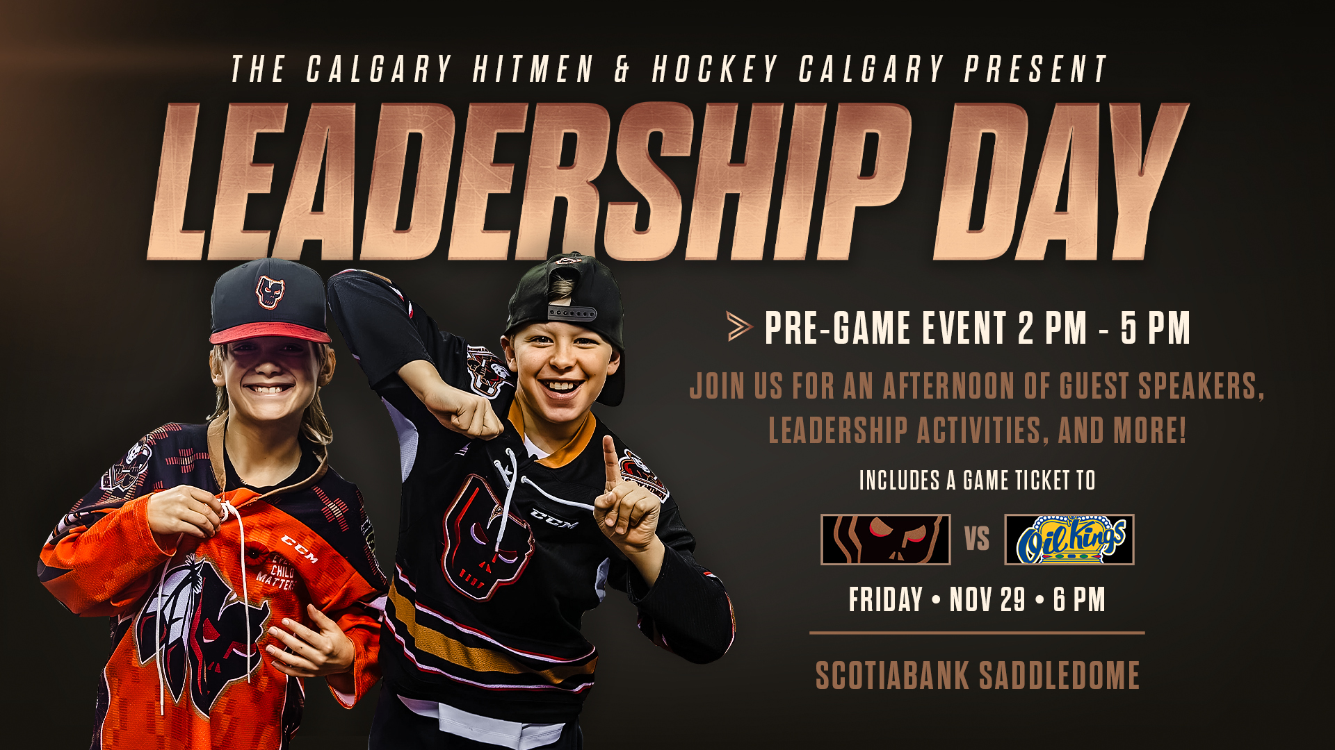 Leadership Day - Calgary Hitmen