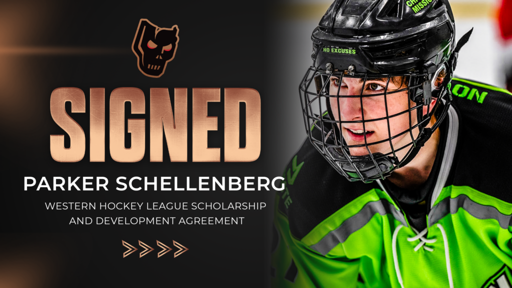 SIGNED: Calgary Hitmen Sign Defenceman Parker Schellenberg - Calgary Hitmen