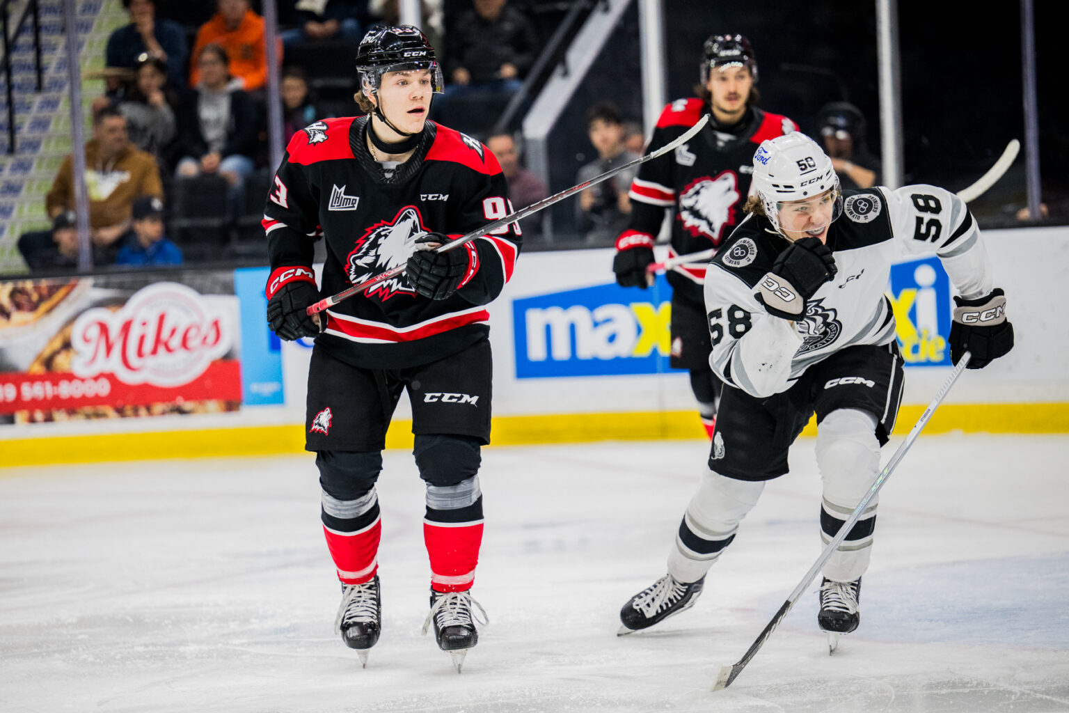 Samuel Savoie et les Huskies brillent à Gatineau - Huskies de Rouyn-Noranda