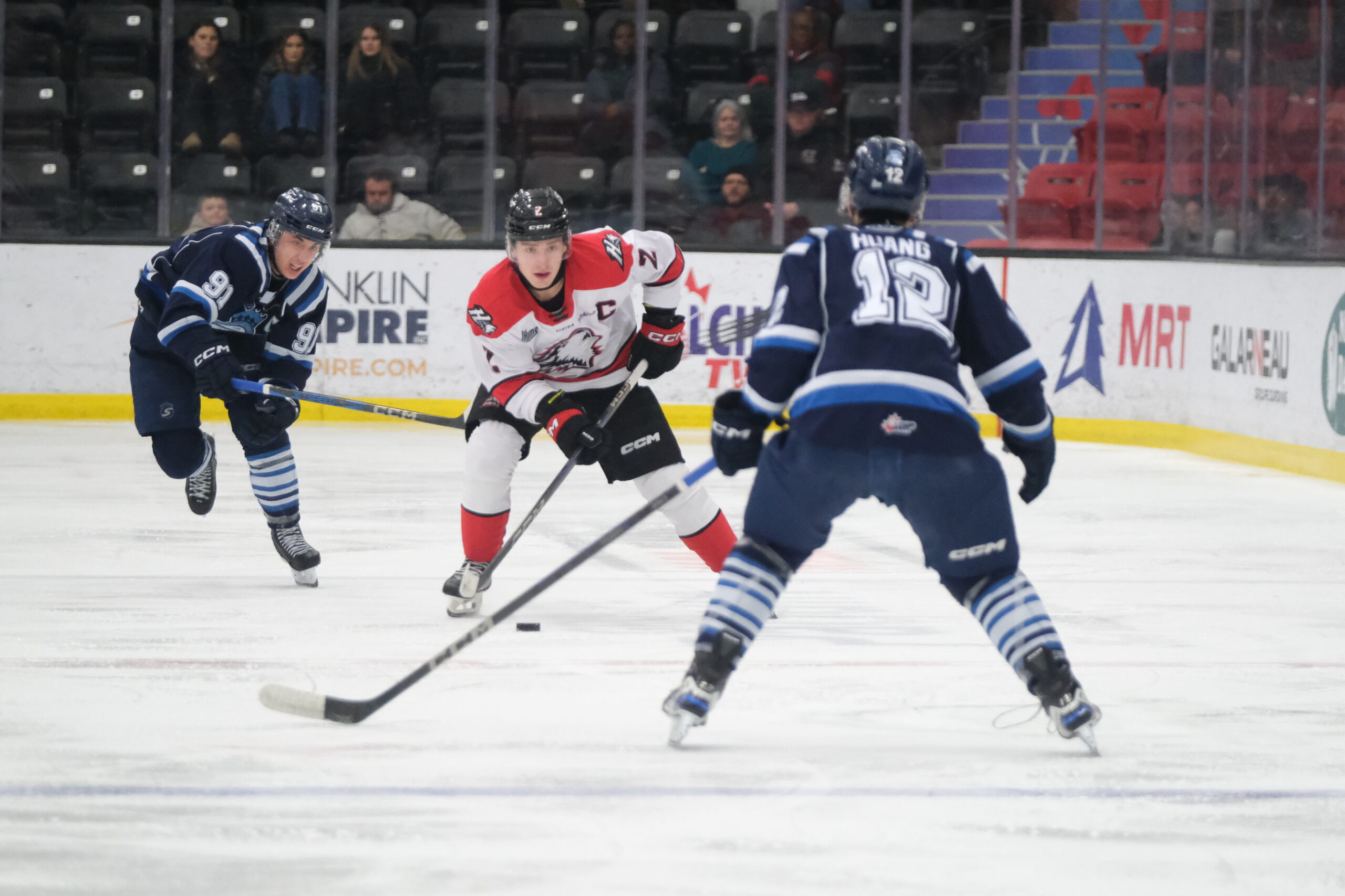 Maxim Massé et les Saguenéens musèlent les Huskies - Huskies de Rouyn ...