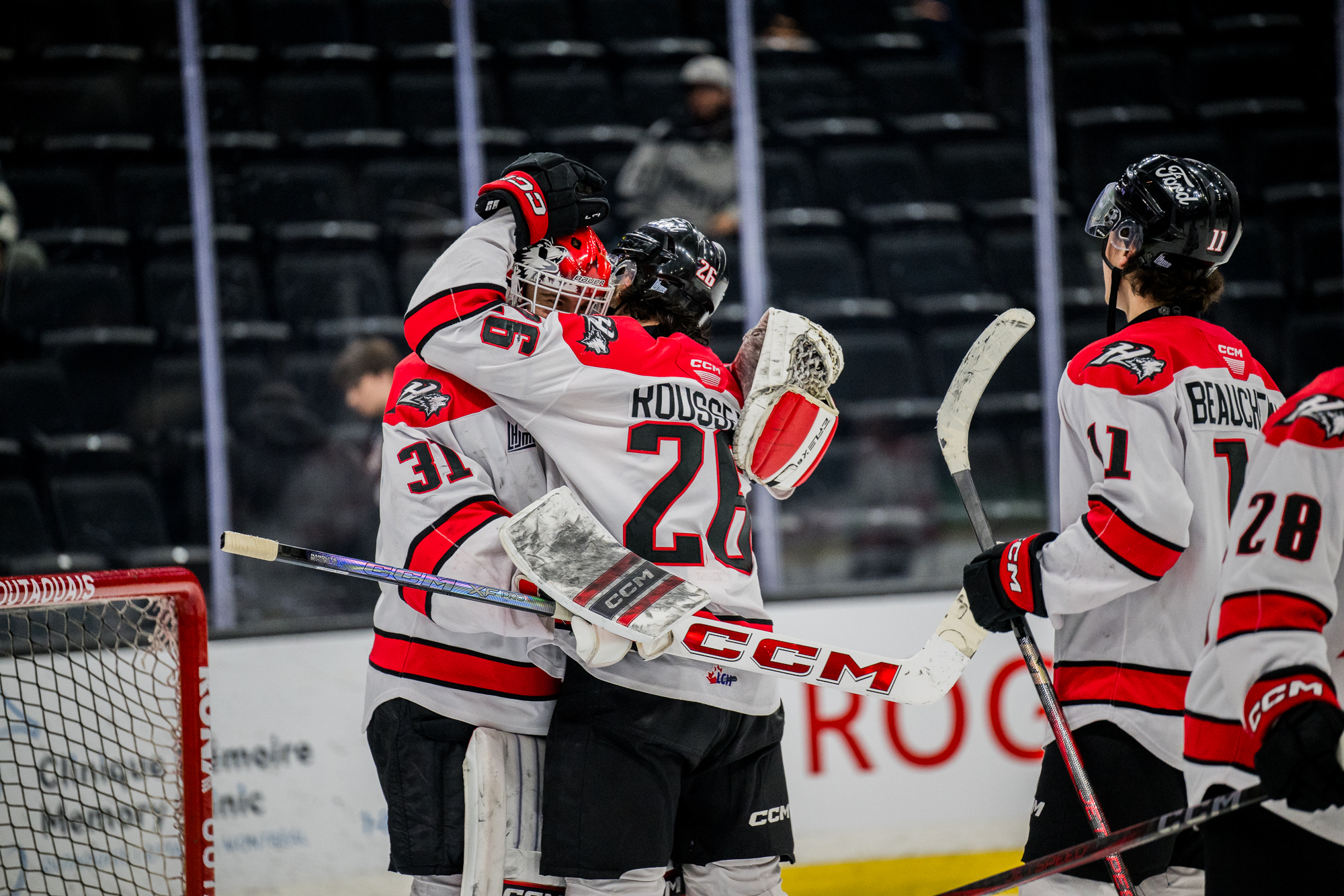 Les Huskies envoient les Olympiques au pied du mur ! - Huskies de Rouyn ...