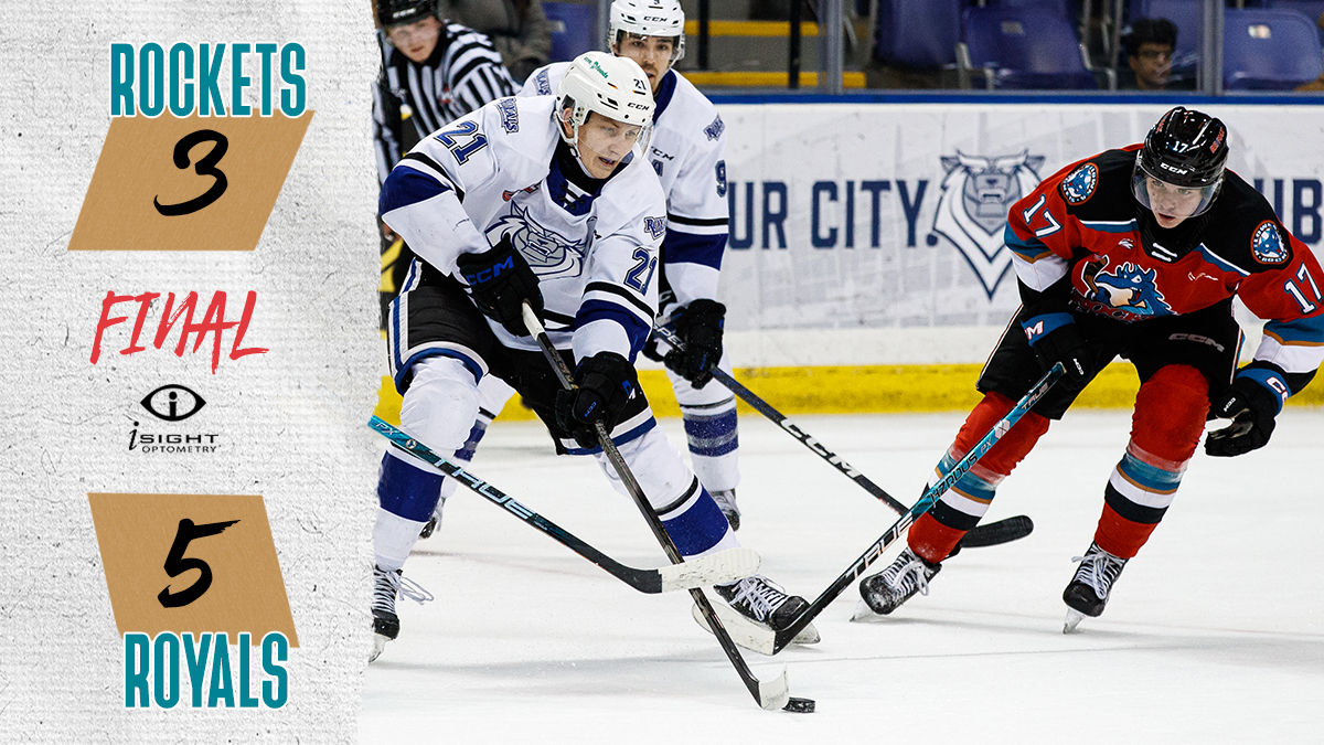 iSight Optometry Recap: Royals flush Rockets 5-3 - Kelowna Rockets