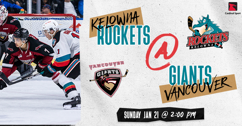 Preview: Rockets ready for weekend battle with Vancouver - Kelowna Rockets