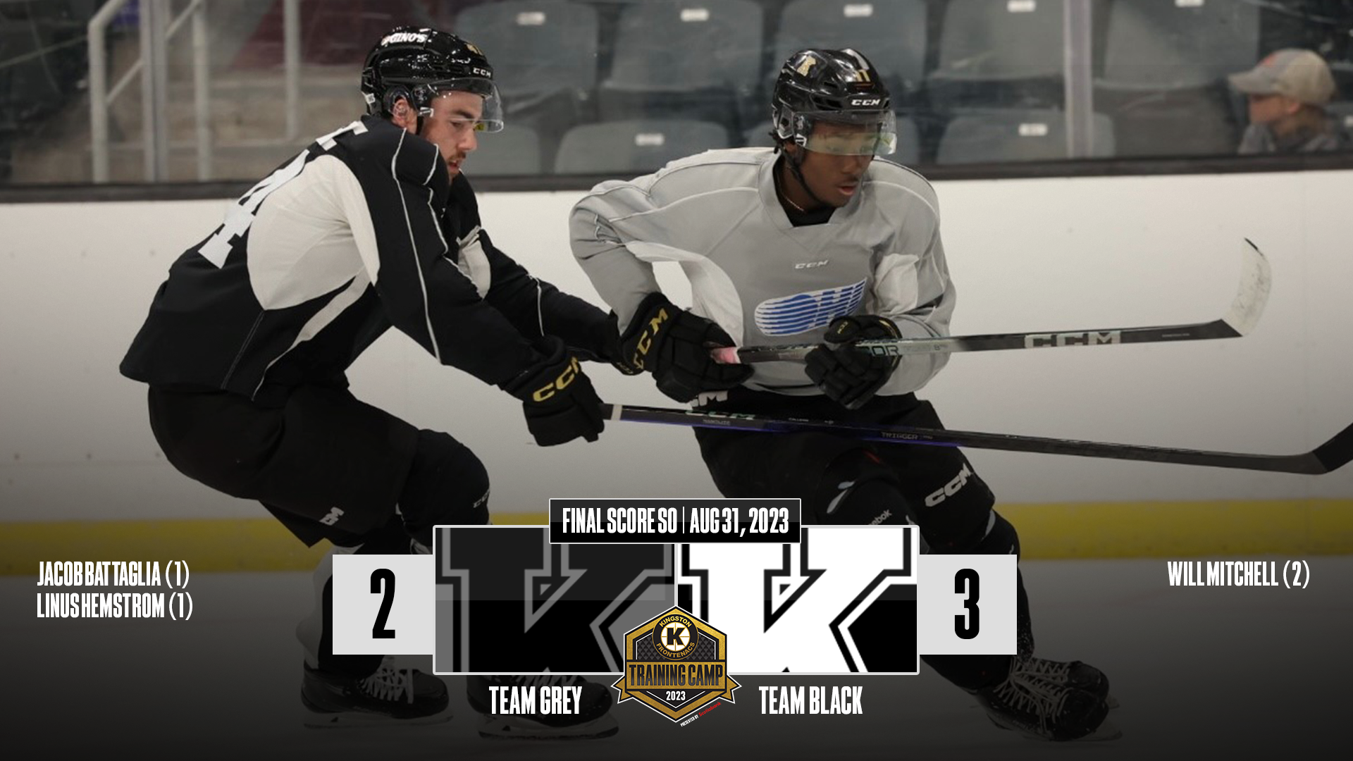 Team Black battles back to take 3-2 shootout win over Team Grey ...