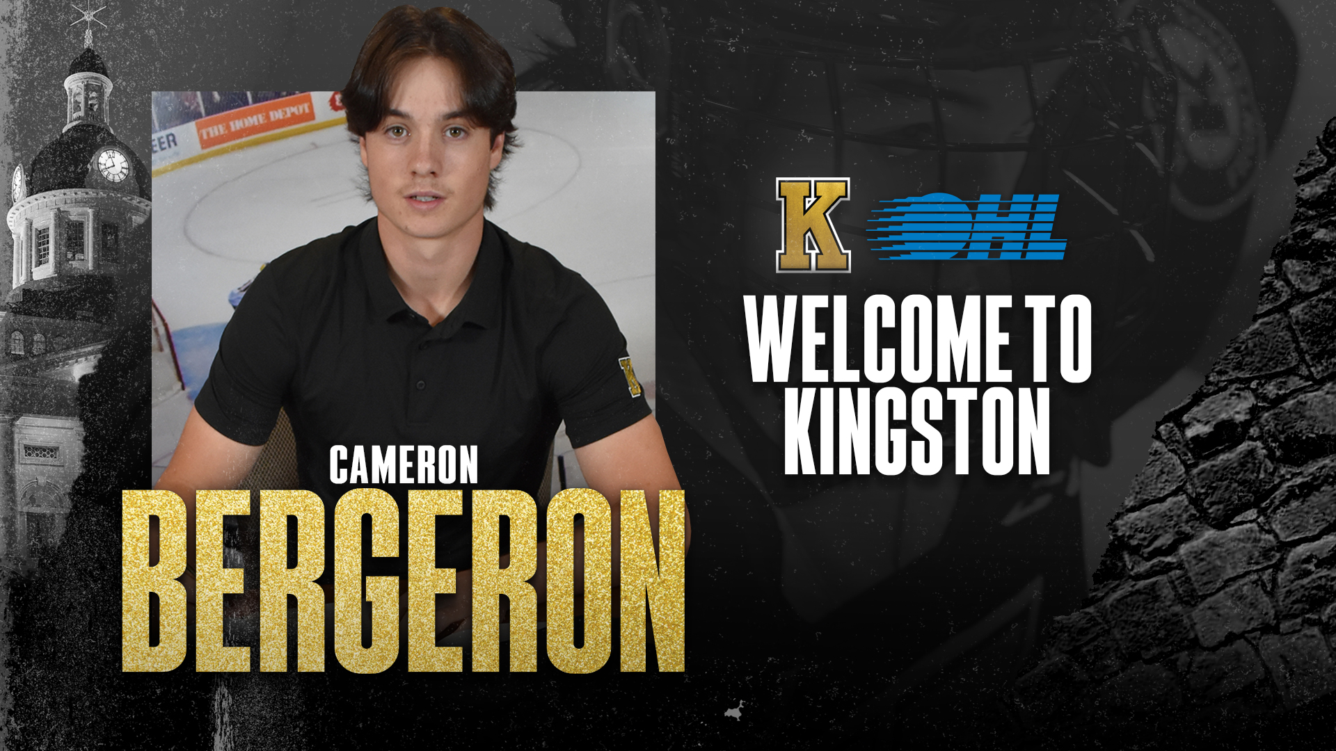 Cameron Bergeron Commits to Frontenacs - Kingston Frontenacs