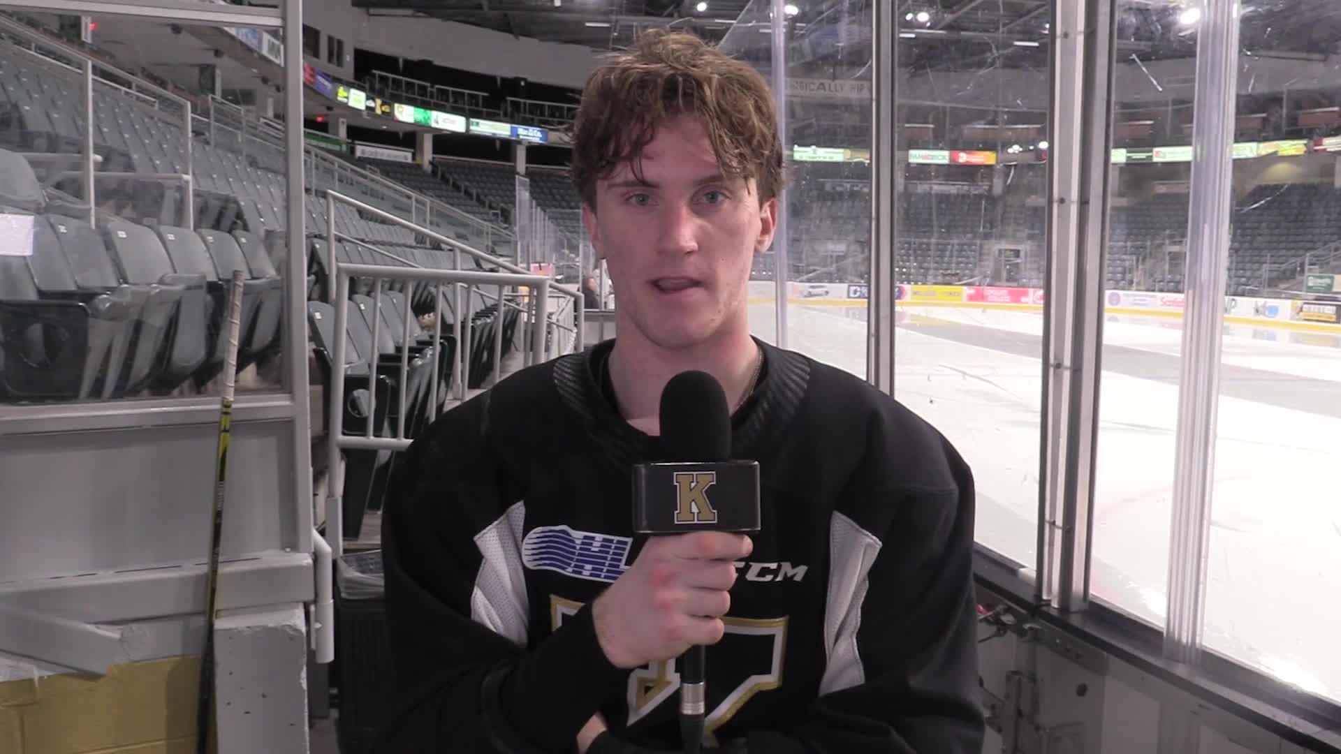 Game Prep Interviews with Ludwinski and Mann - Kingston Frontenacs