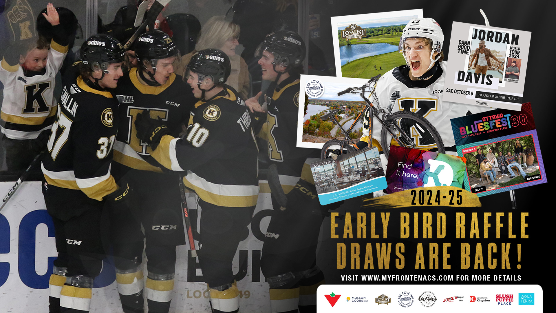 2024-25 Early Bird Raffle Draws Are Back! - Kingston Frontenacs