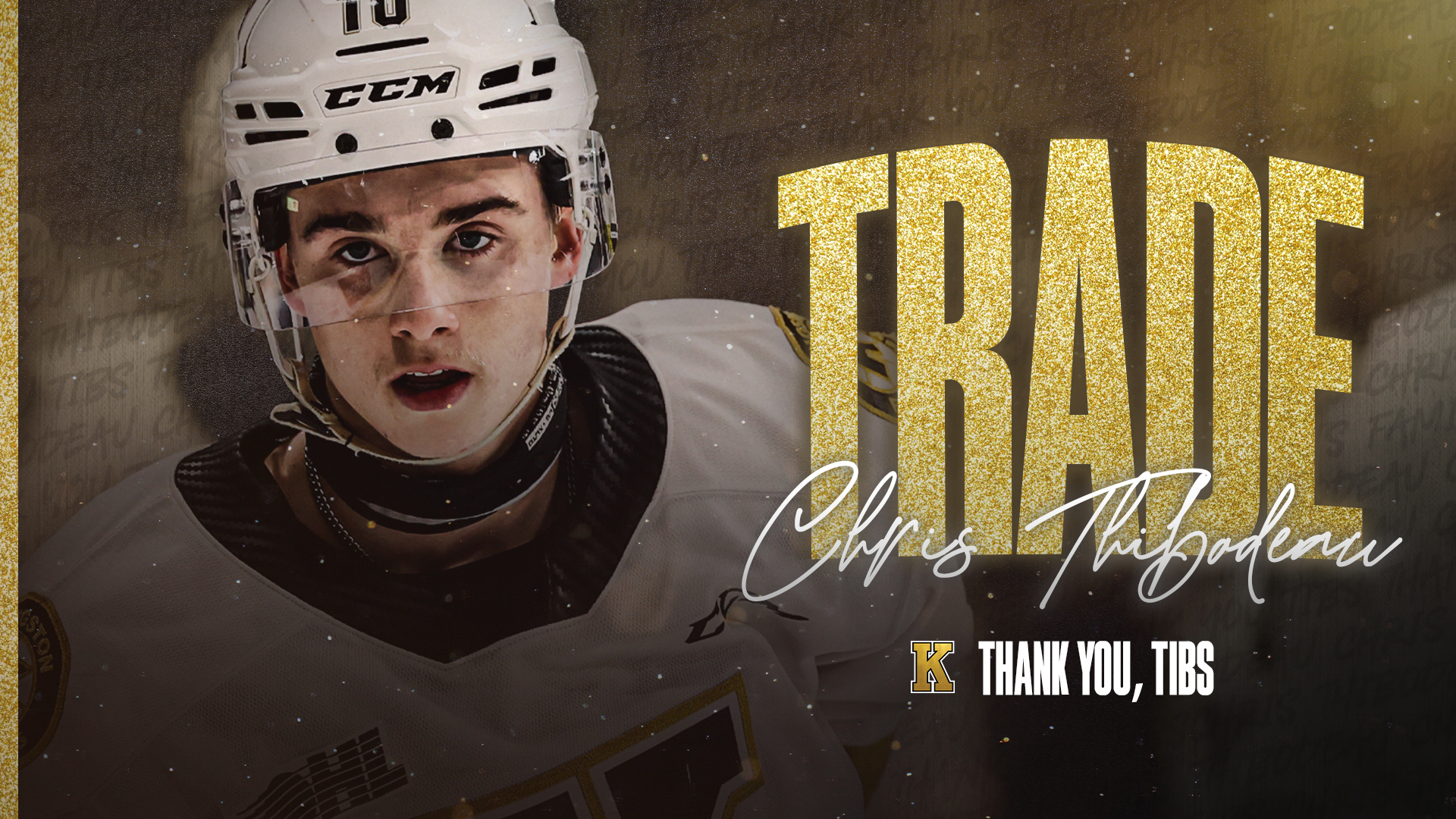 Frontenacs Trade Chris Thibodeau to Firebirds in Exchange for Draft Picks - Kingston Frontenacs