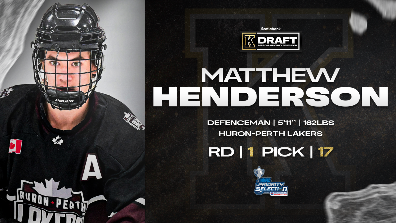 2025 Kingston Frontenacs OHL Priority Selection Draft Tracker ...