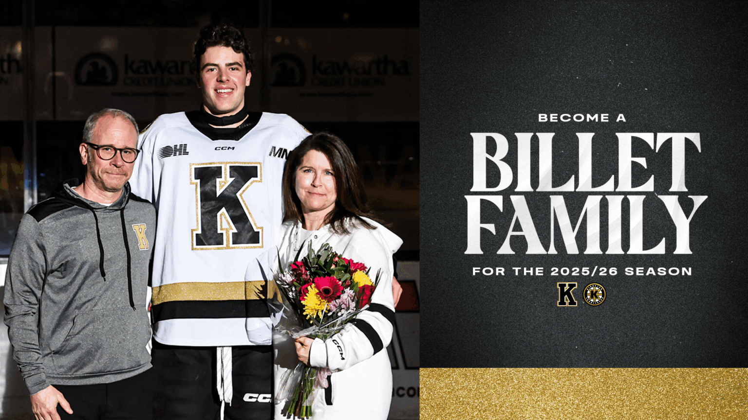 Become a Billet Family - Kingston Frontenacs