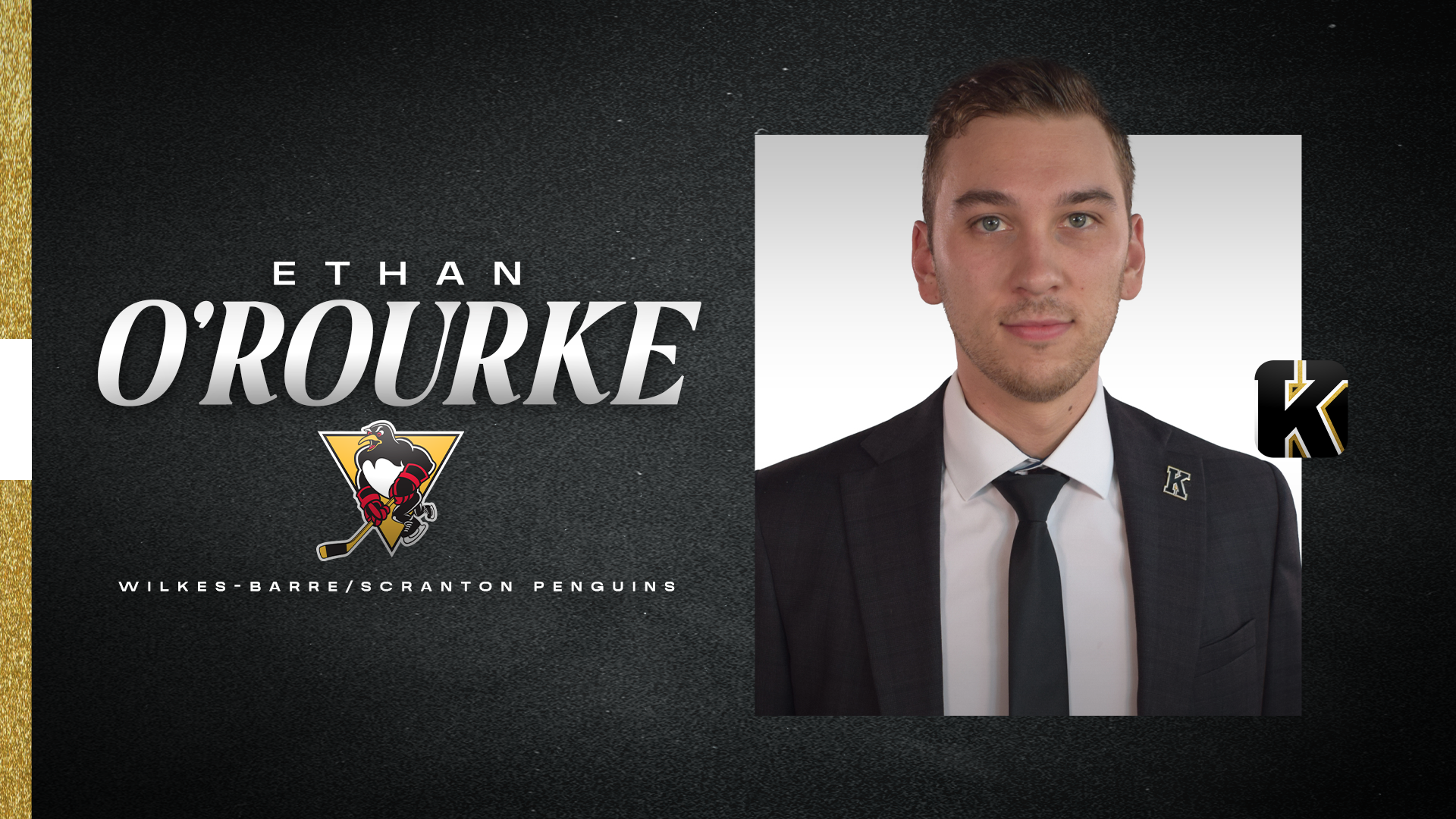 Pittsburgh Penguins name Ethan O'Rourke Video Coach of Wilkes-Barre ...