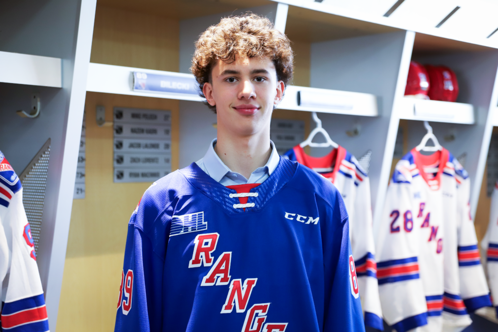 Second-round pick Alexander Bilecki commits to Kitchener - Kitchener ...