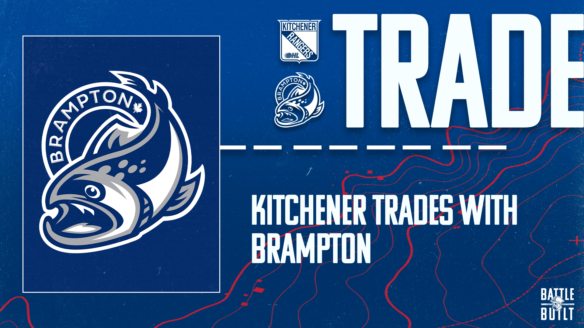 Rangers Complete Trade with Brampton Steelheads - Kitchener Rangers