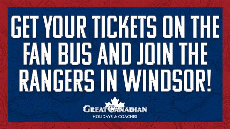 Join the Great Canadian Fan Bus For Round 2! - Kitchener Rangers