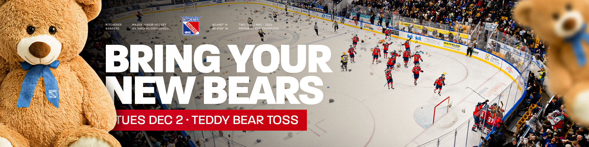 Kitchener Rangers 2024-25 Regular Season Schedule